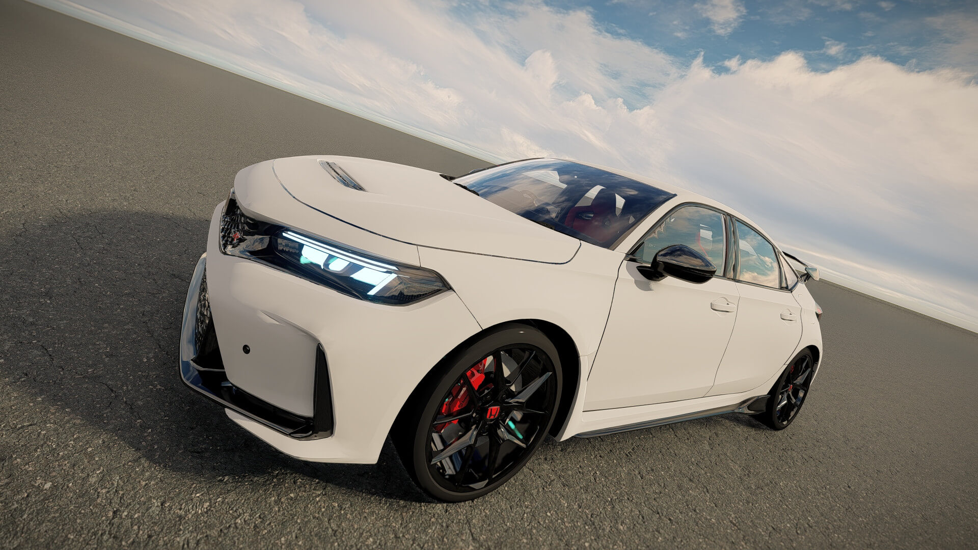 Honda Civic Type R 2023 - 3D Model by AlphaGroup