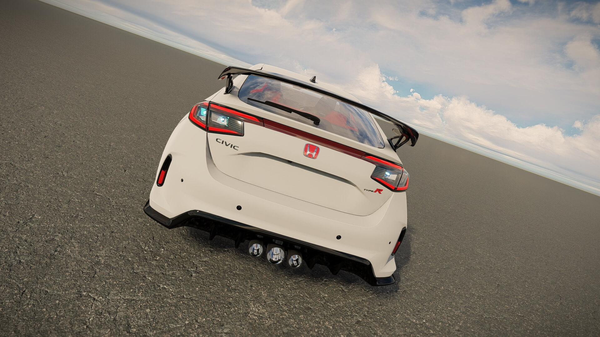 Honda Civic Type R 2023 - 3D Model by AlphaGroup