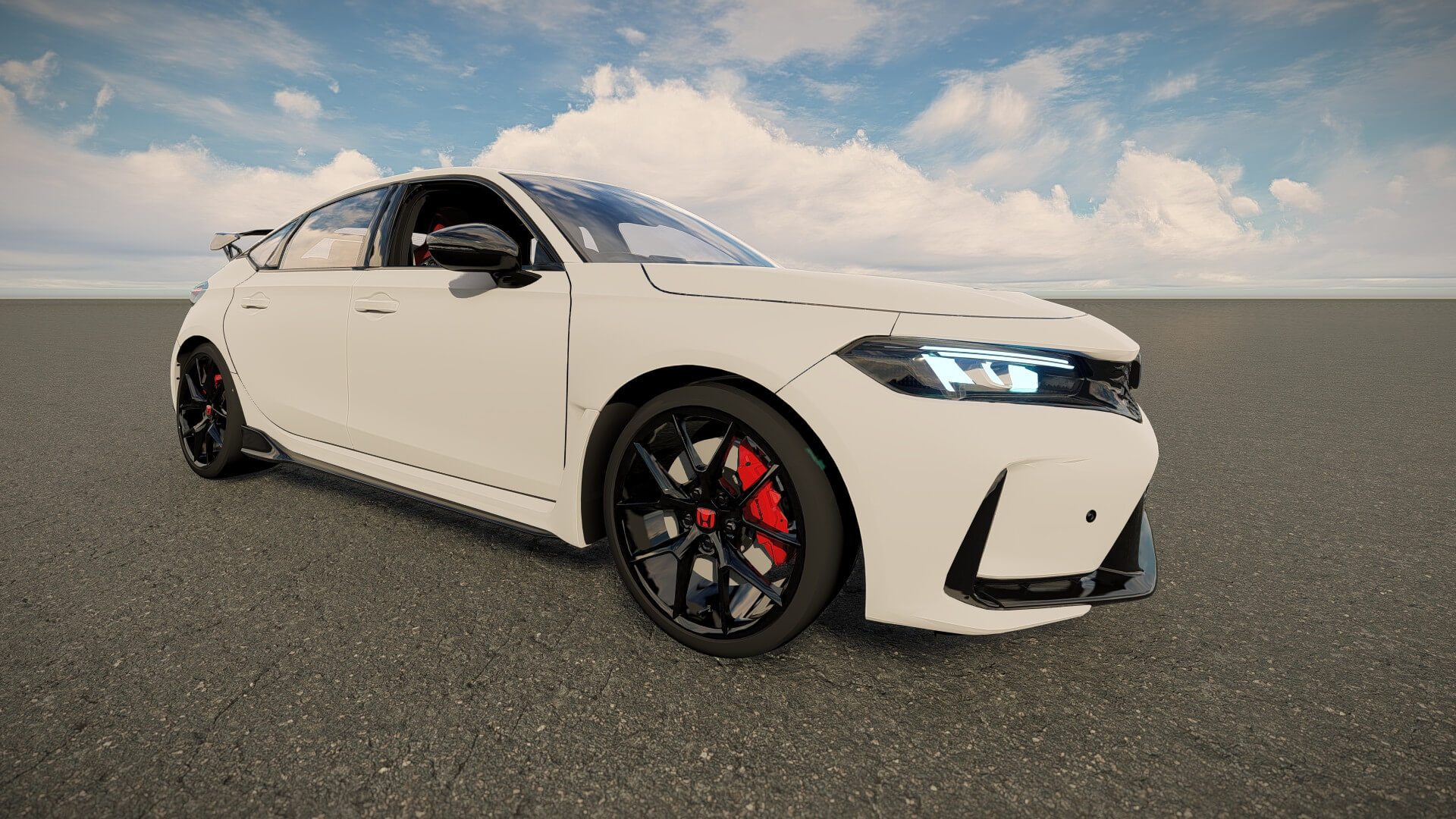 Honda Civic Type R 2023 - 3D Model by AlphaGroup