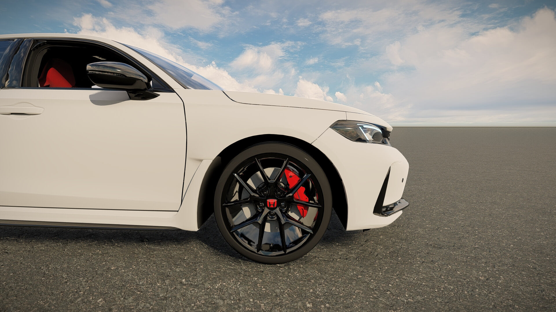 Honda Civic Type R 2023 - 3D Model by AlphaGroup
