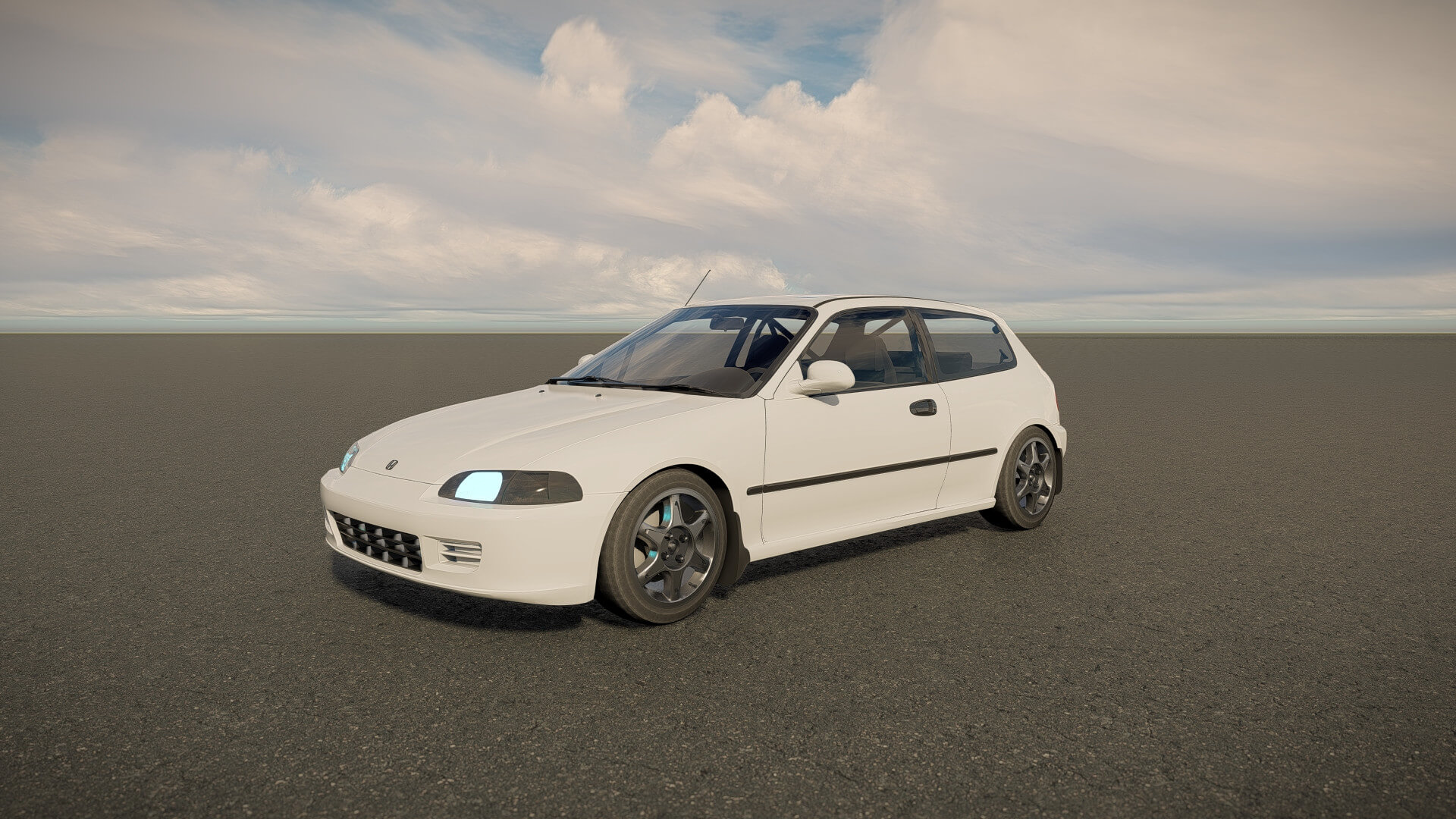 Honda Civic Hatchback - 3D Model by AlphaGroup