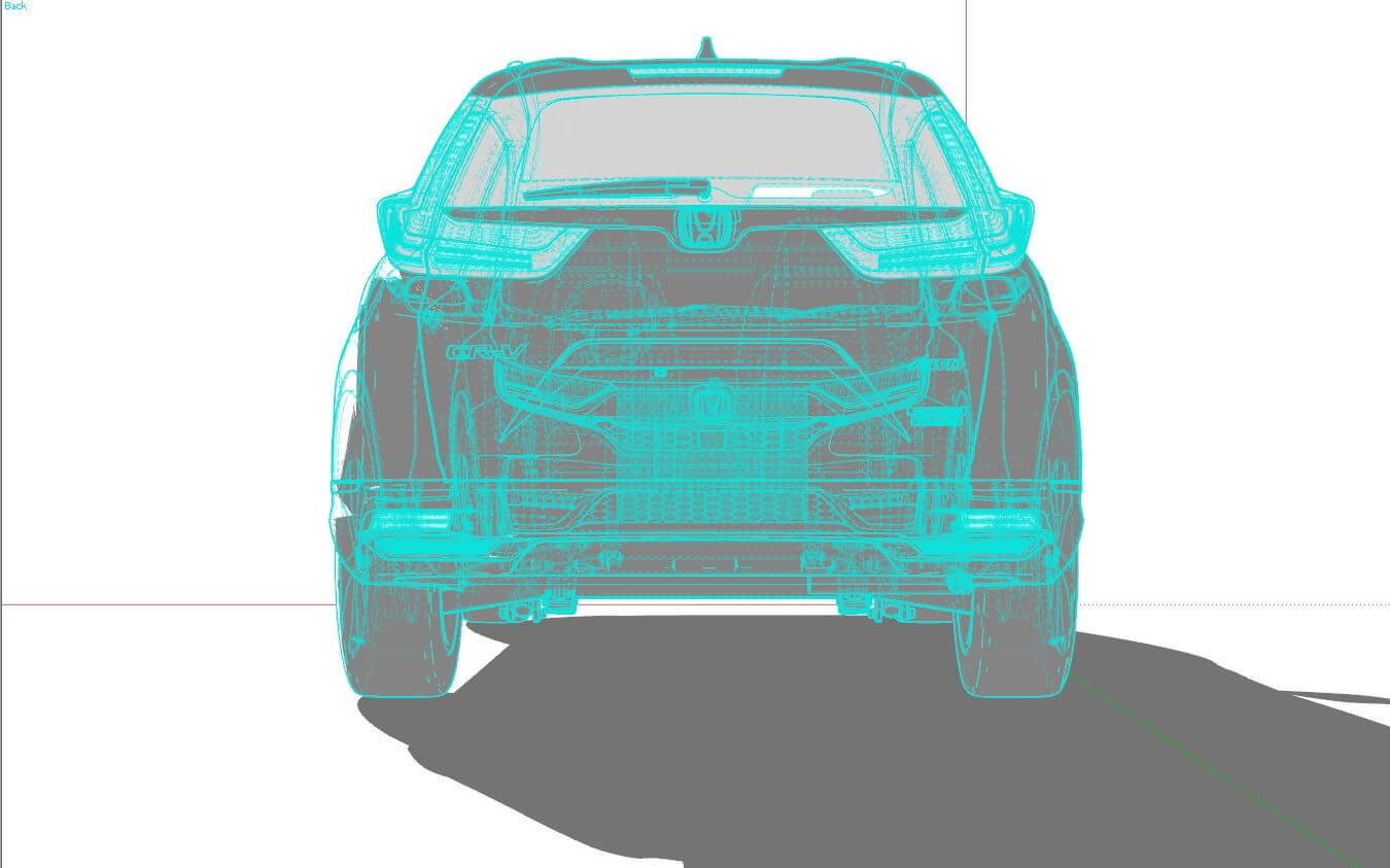 Honda CR-V 2022 3D Model by AlphaGroup