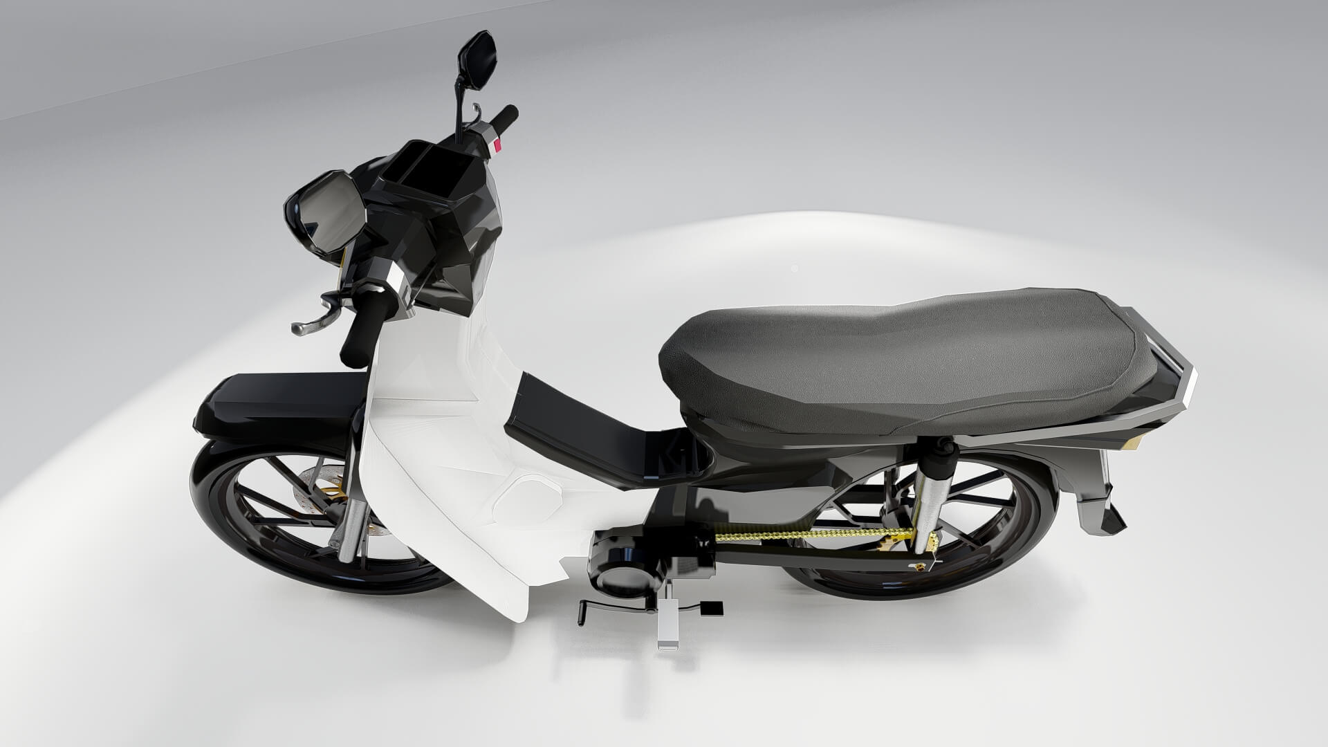 Honda scooter EX5 - 3D Model by AlphaGroup