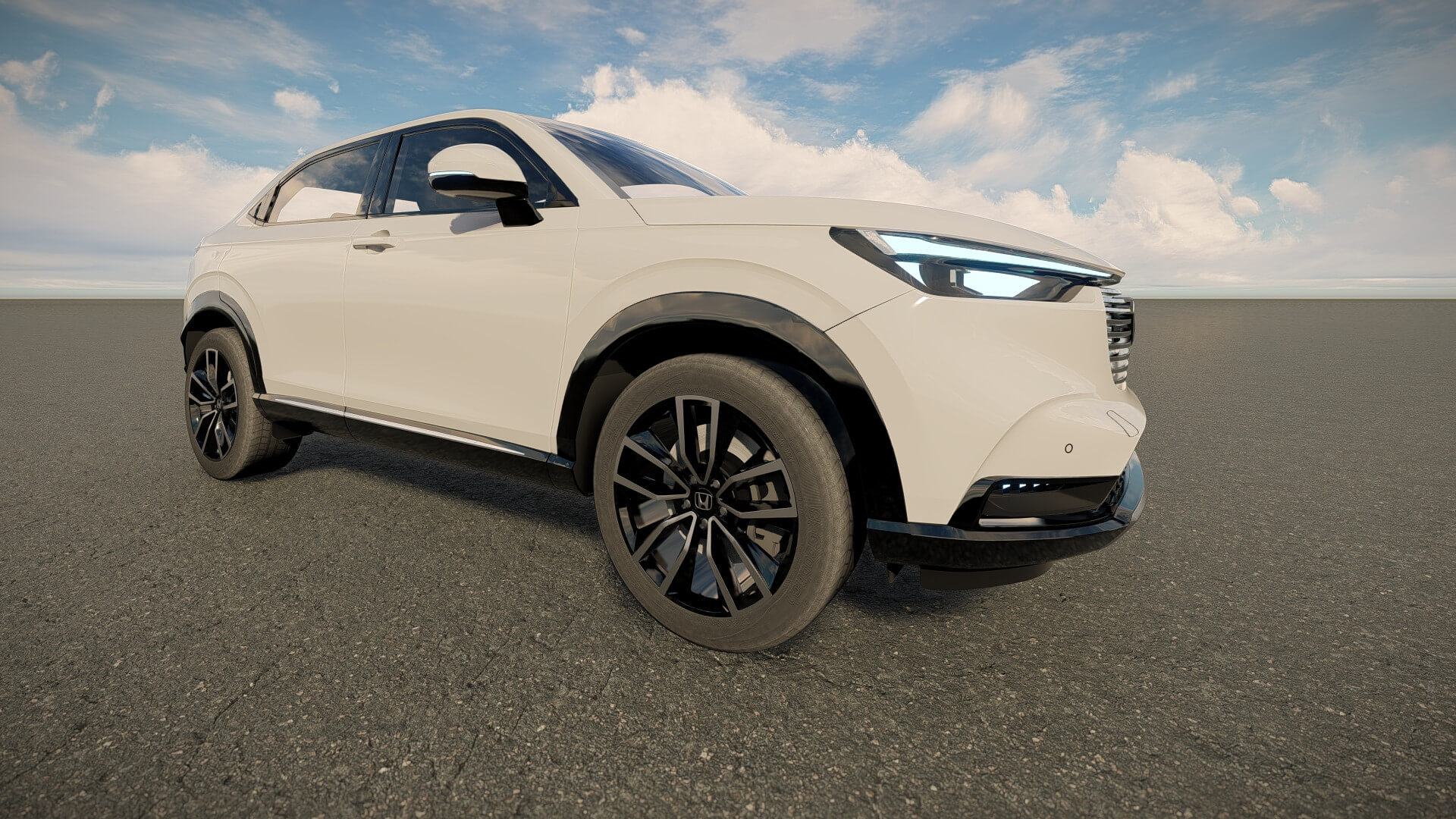 Honda HR-V EV 2023 3D Model by AlphaGroup