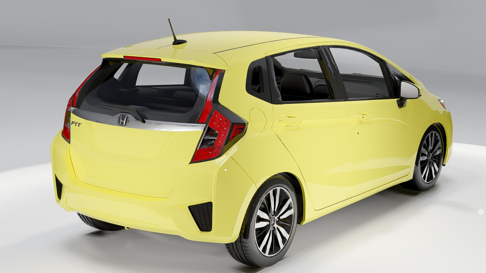 Honda Jazz 2014 - 3D Model by AlphaGroup