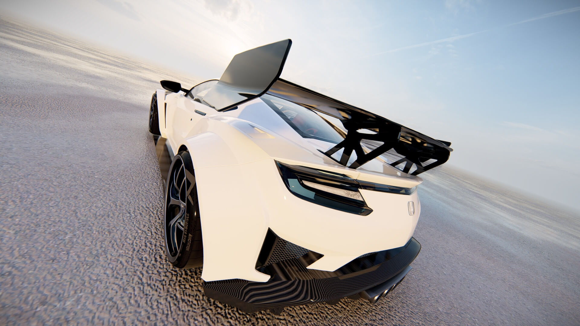 Honda NSX Tuned - 3D Model by AlphaGroup