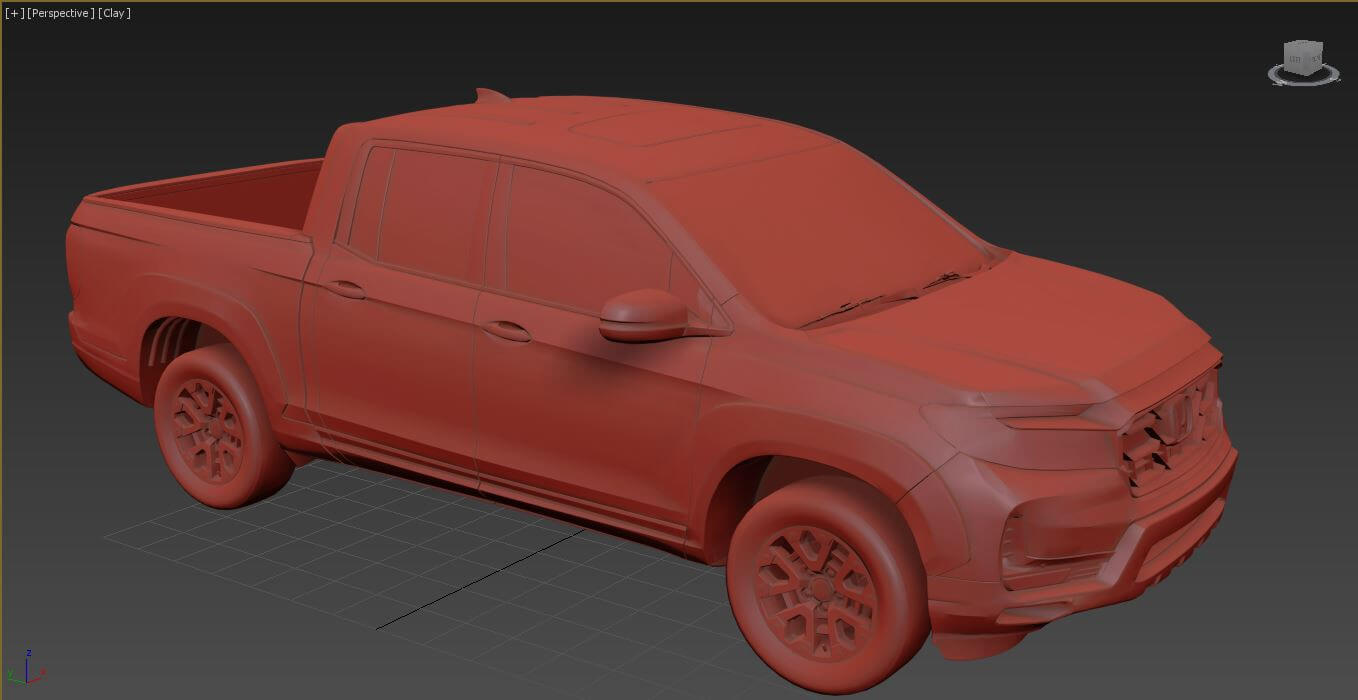 Honda Ridgeline 2023 - 3D Model by AlphaGroup