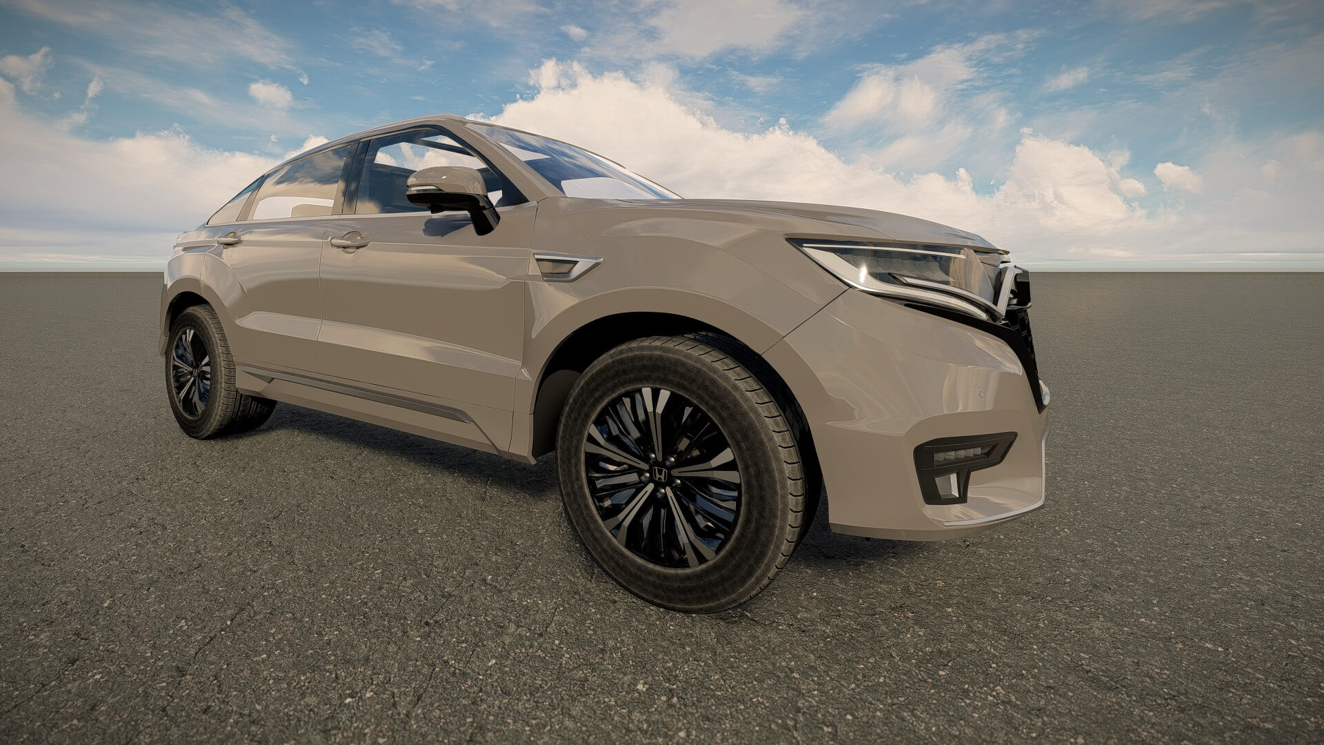 Honda UR V 2023 - 3D Model by AlphaGroup