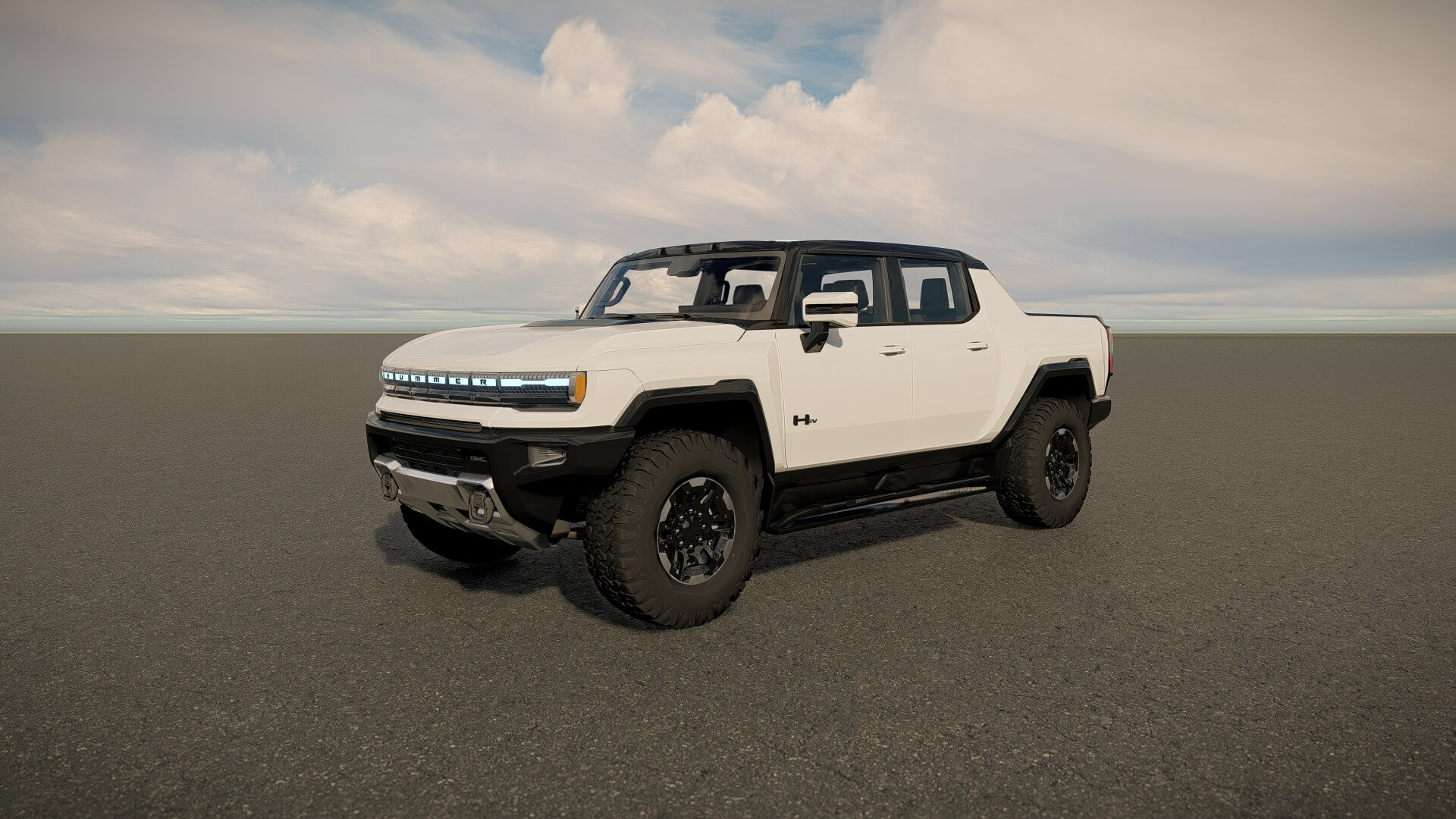 Hummer EV 2023 - 3D Model by AlphaGroup