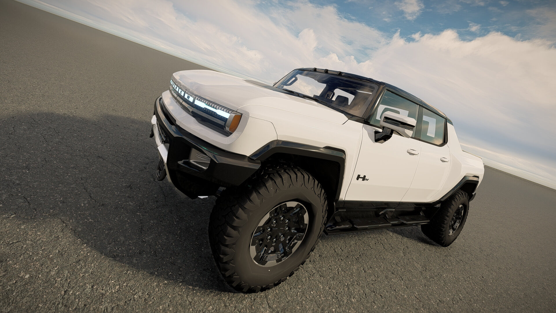 Hummer EV 2023 - 3D Model by AlphaGroup
