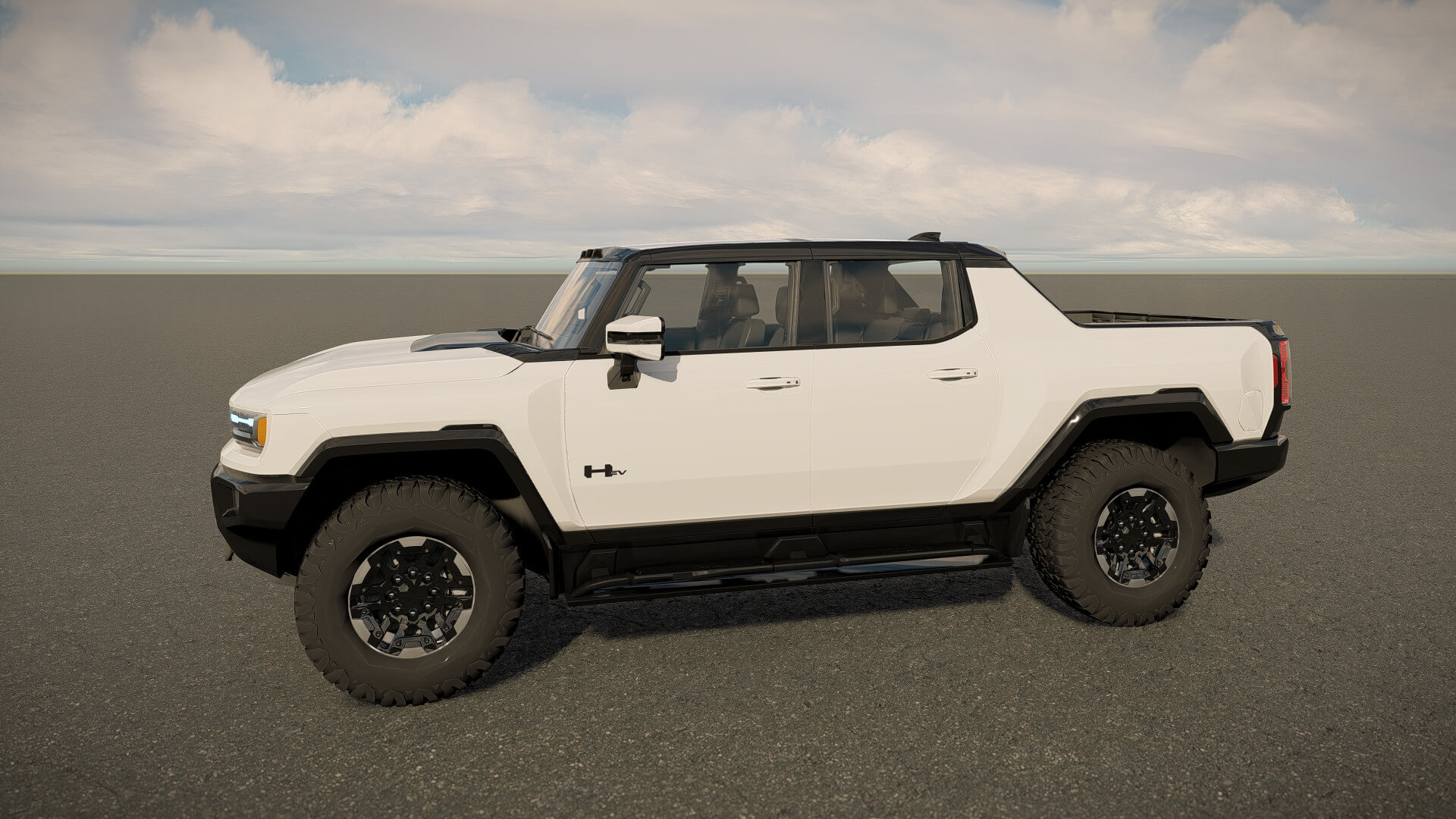 Hummer EV 2023 - 3D Model by AlphaGroup