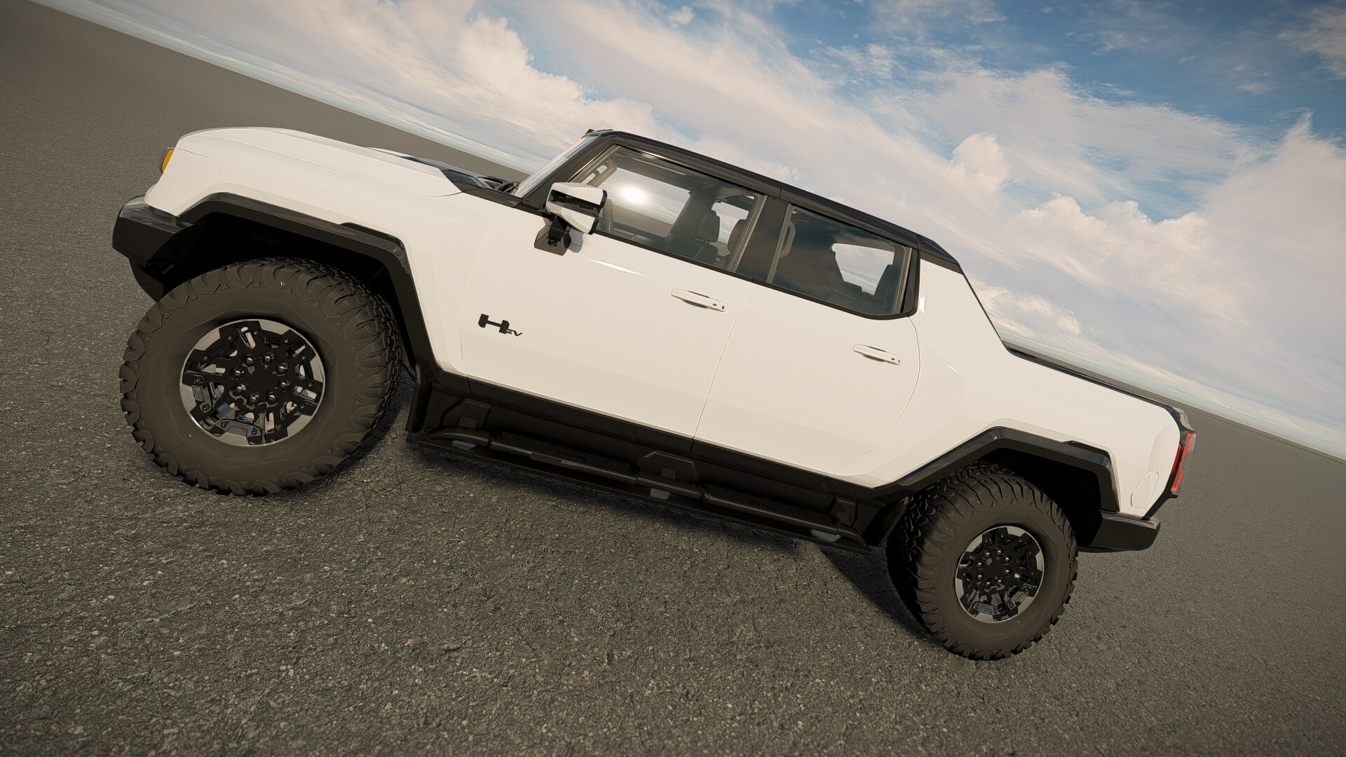Hummer EV 2023 - 3D Model by AlphaGroup