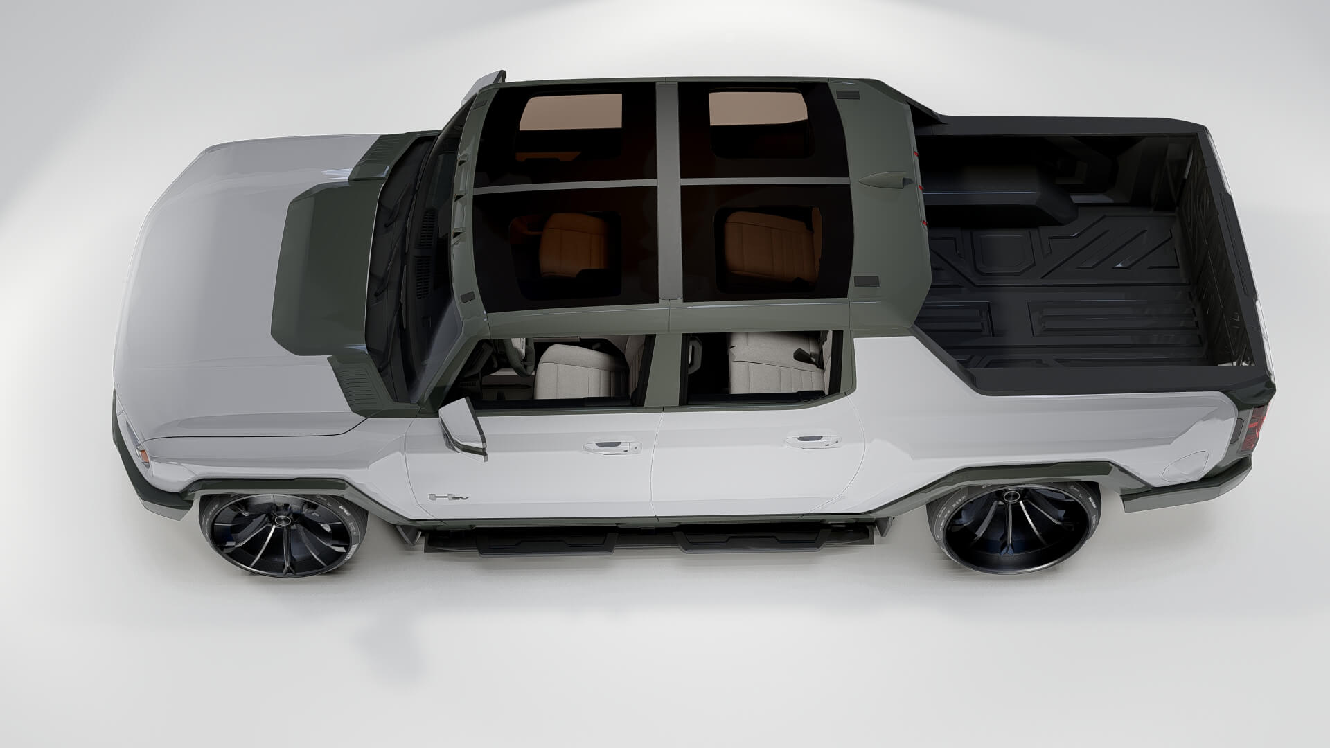 Hummer EV Ns GMC - 3D Model by AlphaGroup