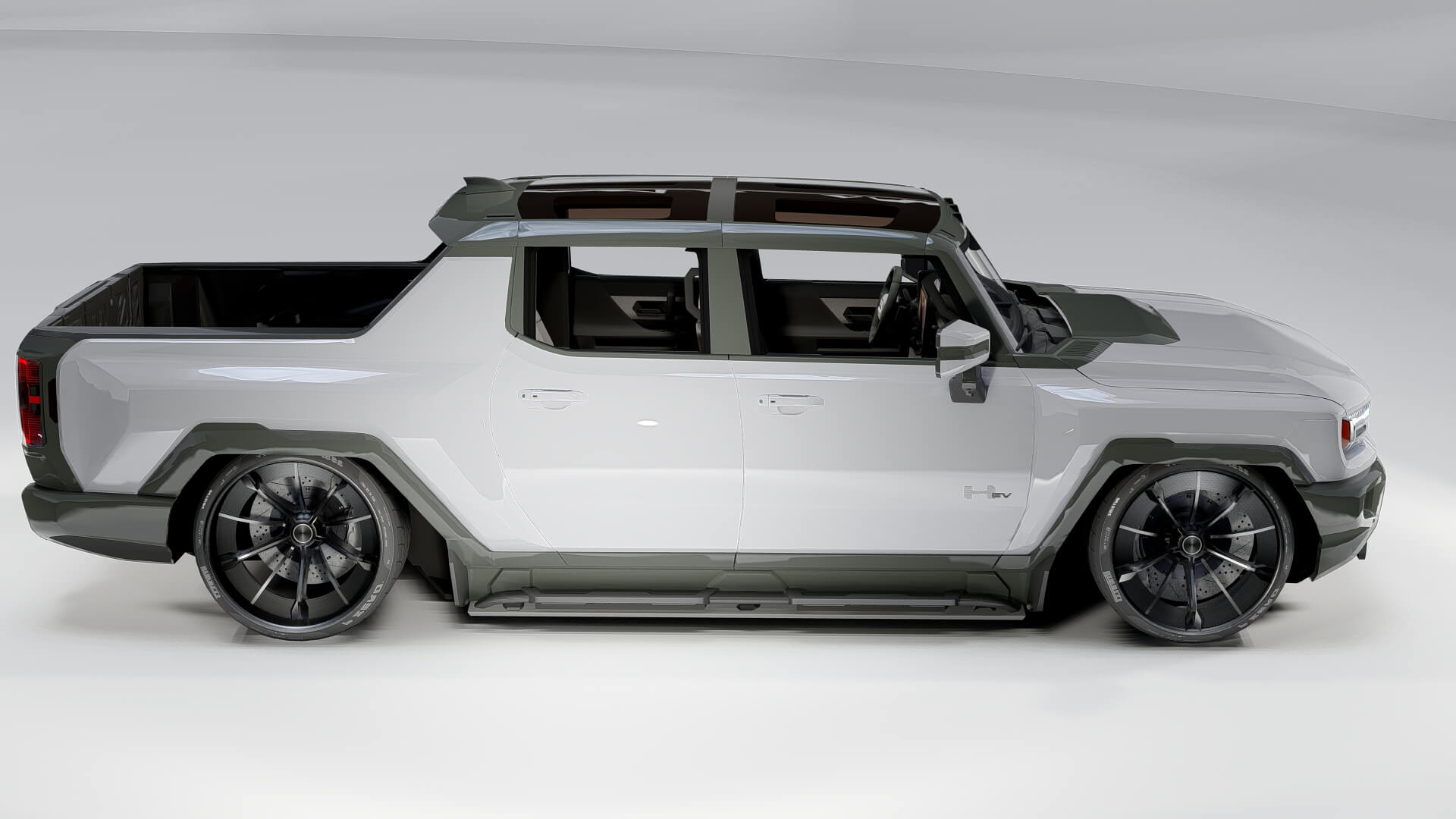 Hummer EV Ns GMC - 3D Model by AlphaGroup