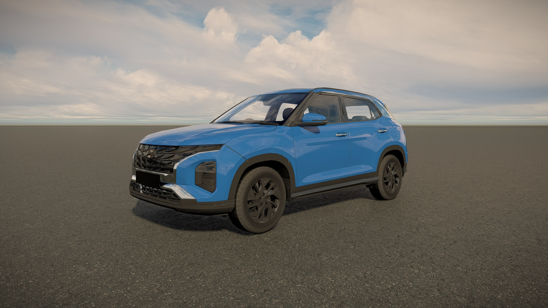 Hyundai Creta 2023 - 3D Model by AlphaGroup
