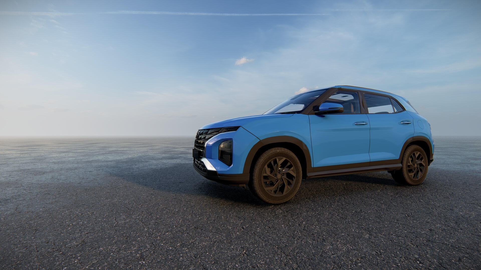 Hyundai Creta 2023 - 3D Model by AlphaGroup