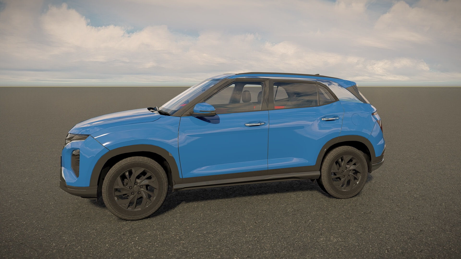 Hyundai Creta 2023 - 3D Model by AlphaGroup