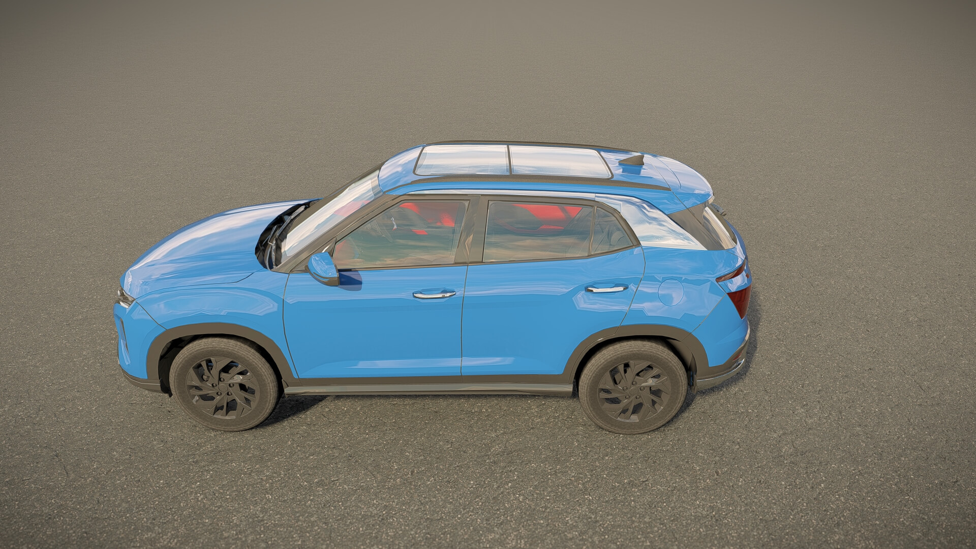 Hyundai Creta 2023 - 3D Model by AlphaGroup