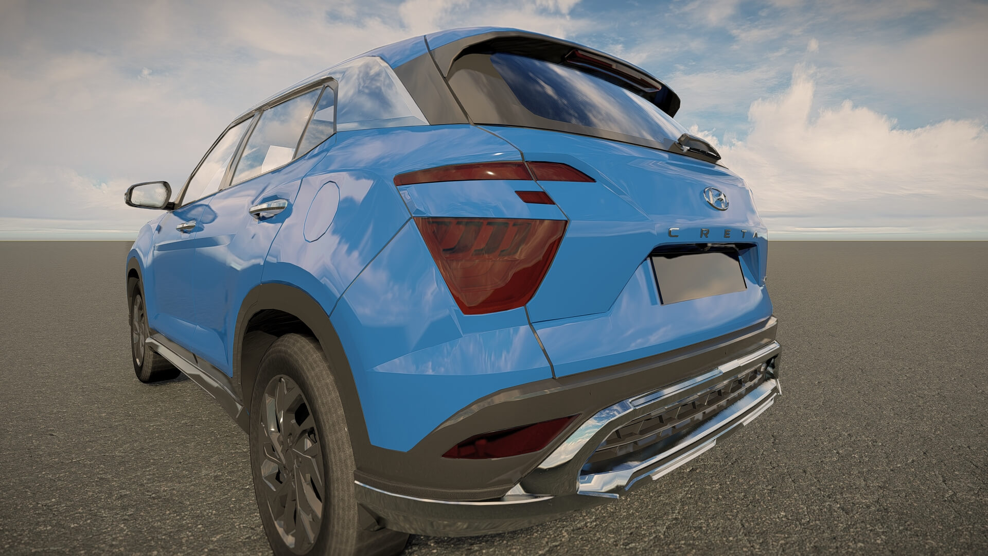 Hyundai Creta 2023 - 3D Model by AlphaGroup