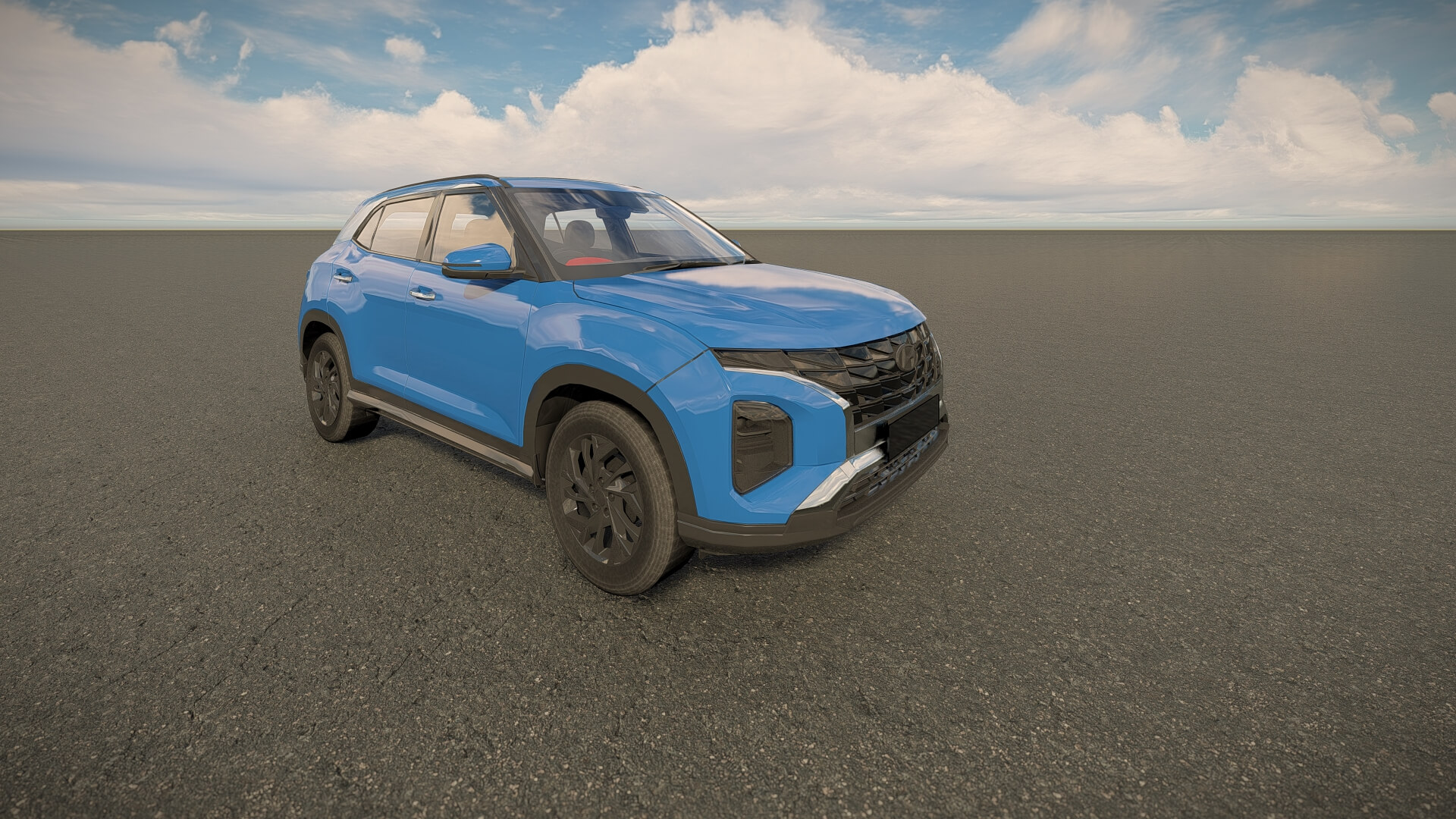Hyundai Creta 2023 - 3D Model by AlphaGroup