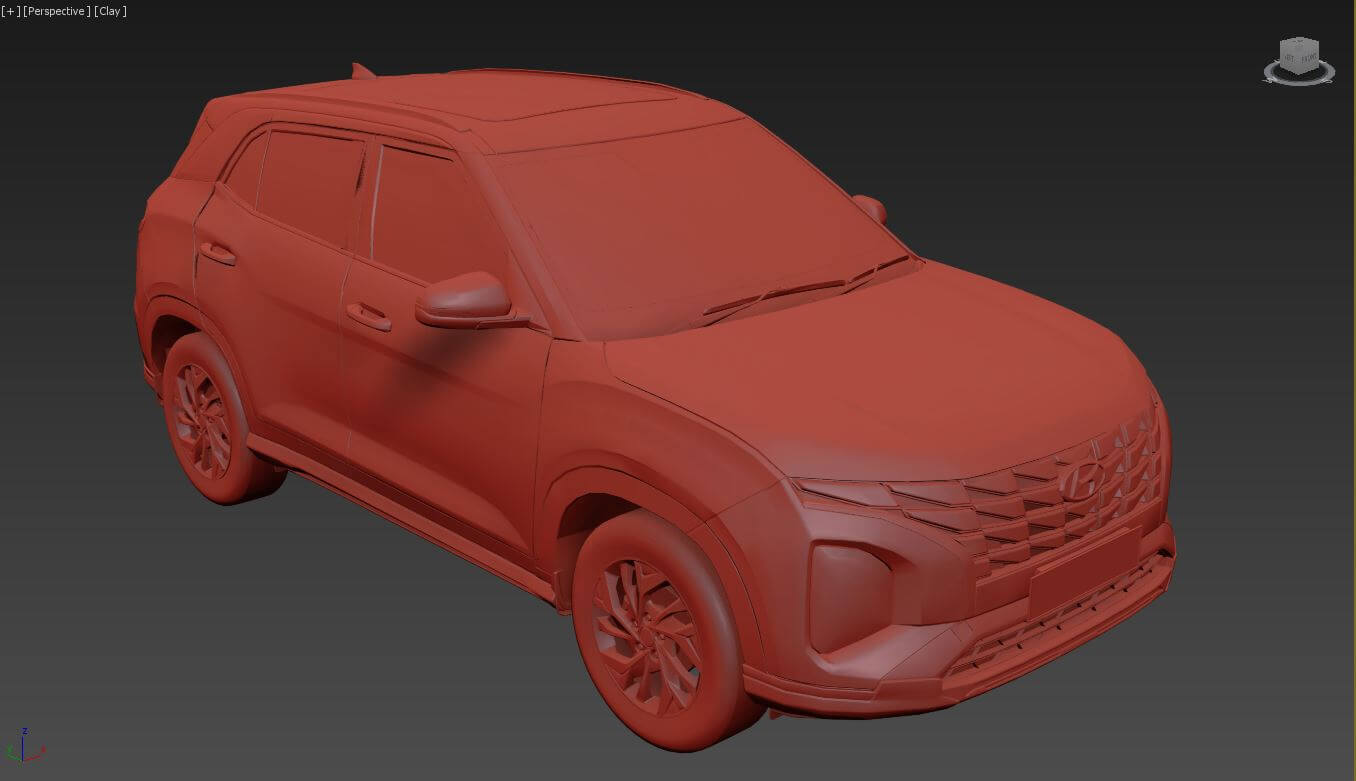 Hyundai Creta 2023 - 3D Model by AlphaGroup