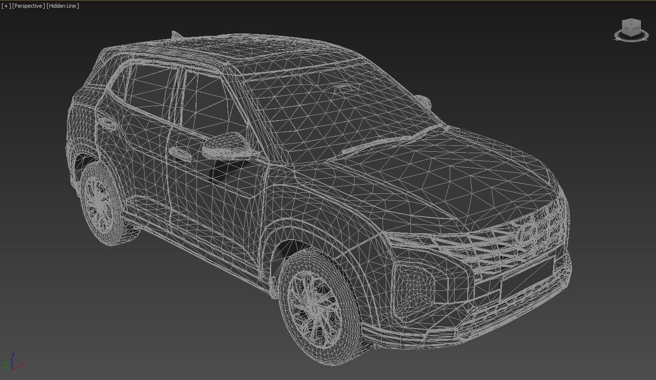 Hyundai Creta 2023 - 3D Model by AlphaGroup