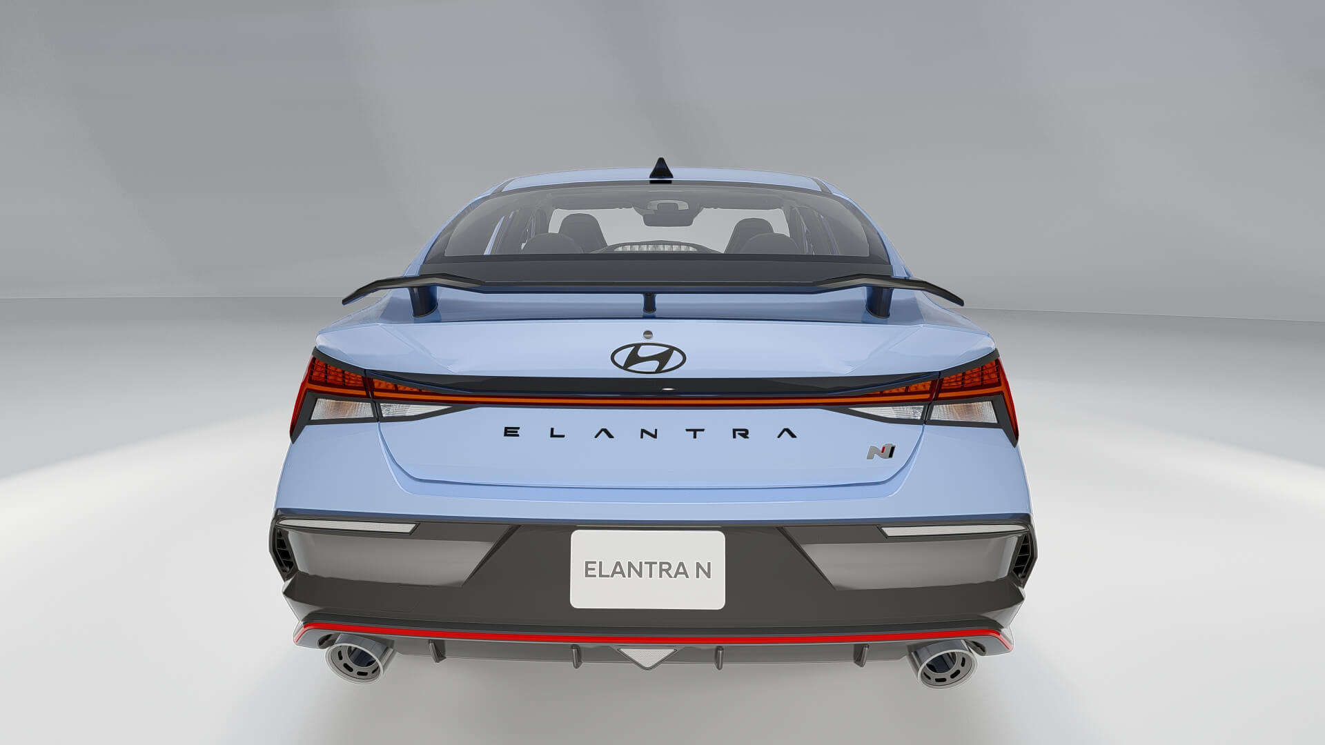 Hyundai Elantra N Facelift 2024 - 3D Model by AlphaGroup