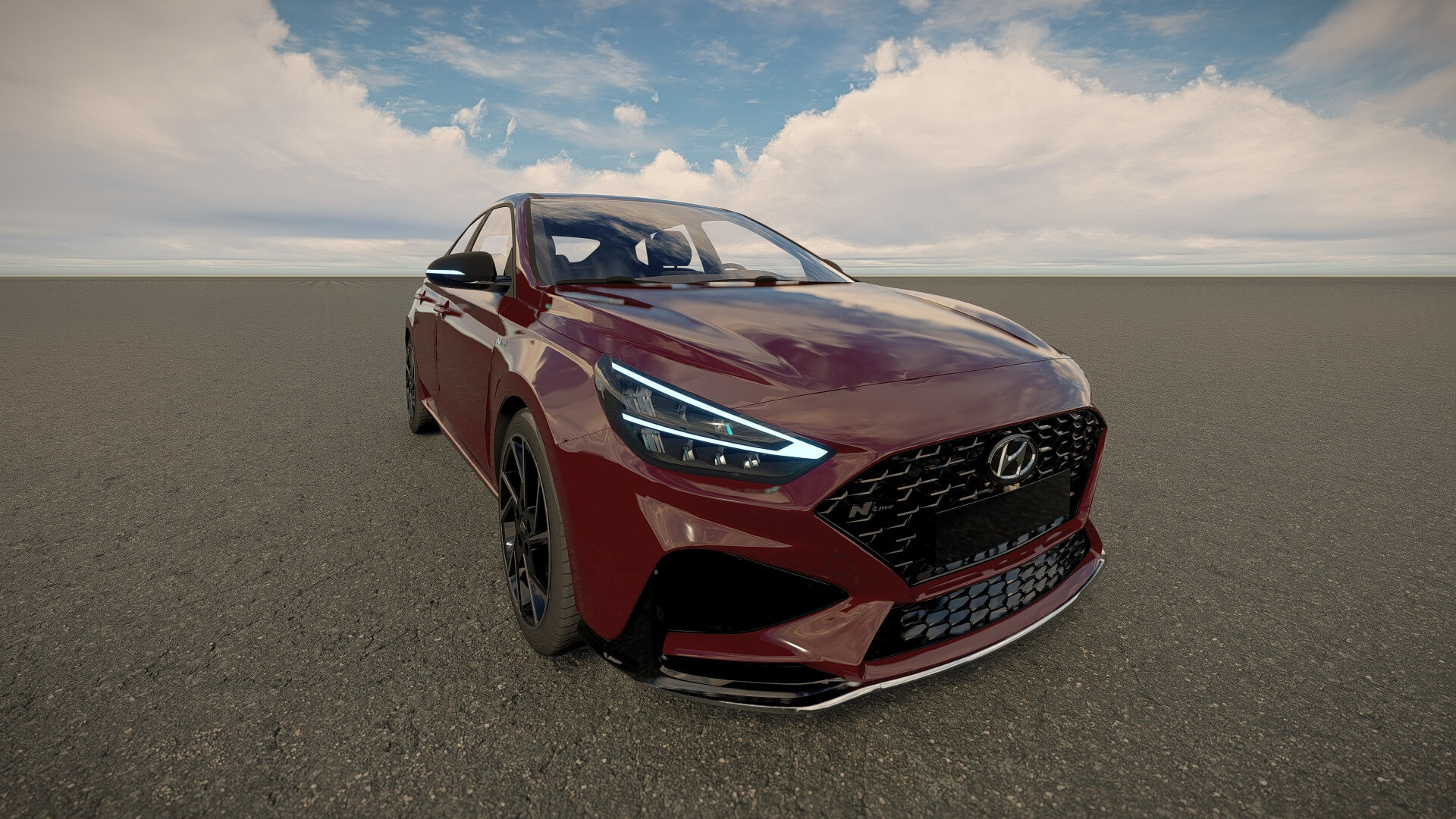Hyundai I30 Fastback 2022 - 3D Model by AlphaGroup