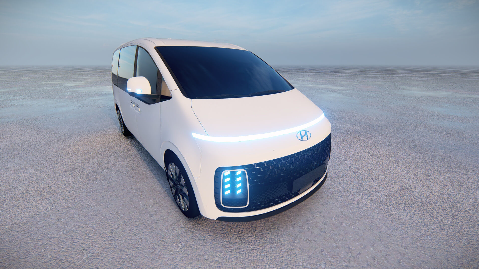 Hyundai Staria 2022 - 3D Model by AlphaGroup