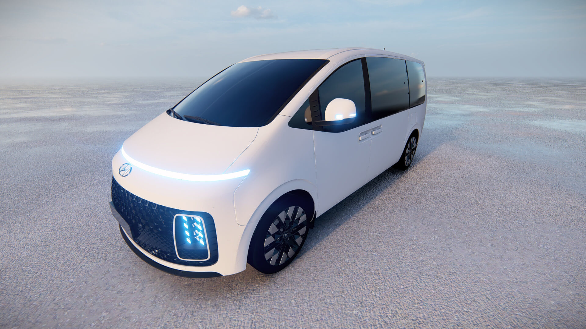 Hyundai Staria 2022 - 3D Model by AlphaGroup