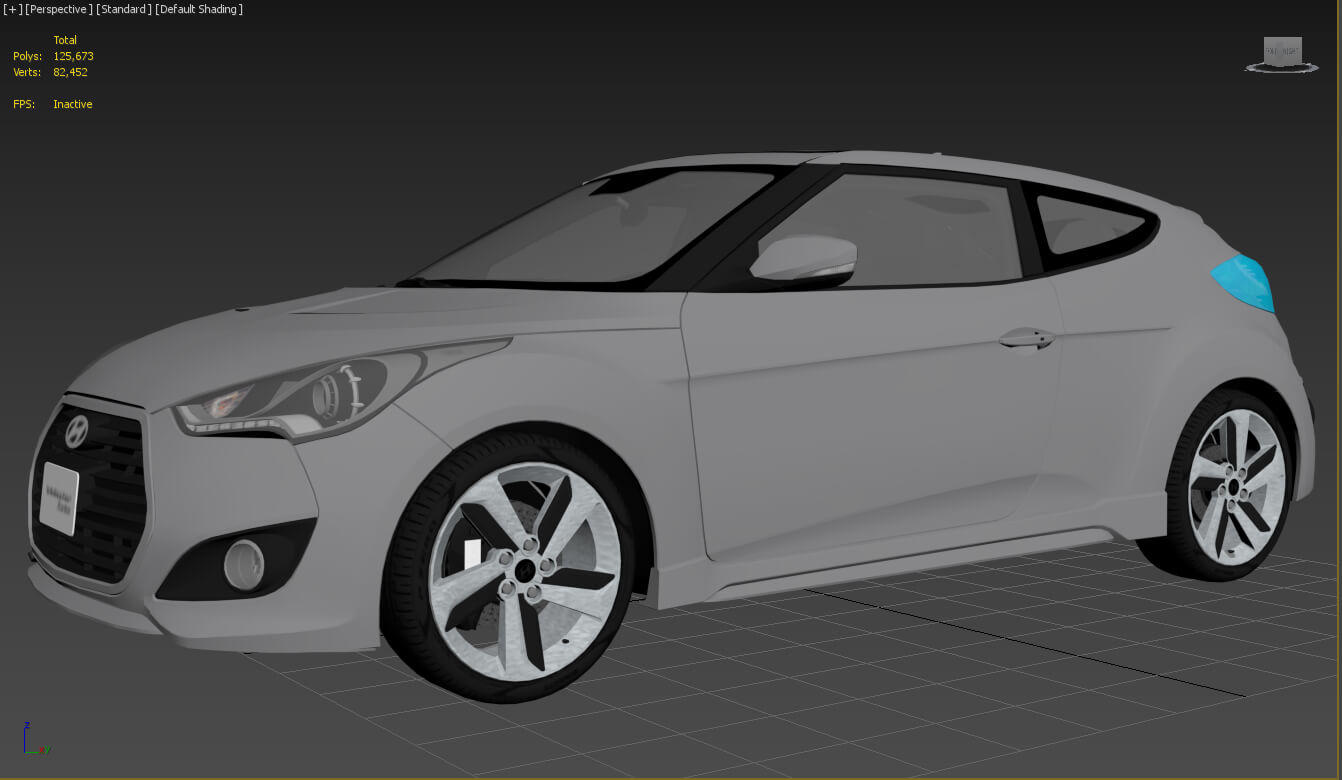 Hyundai Veloster Turbo R Spec - 3D Model by AlphaGroup
