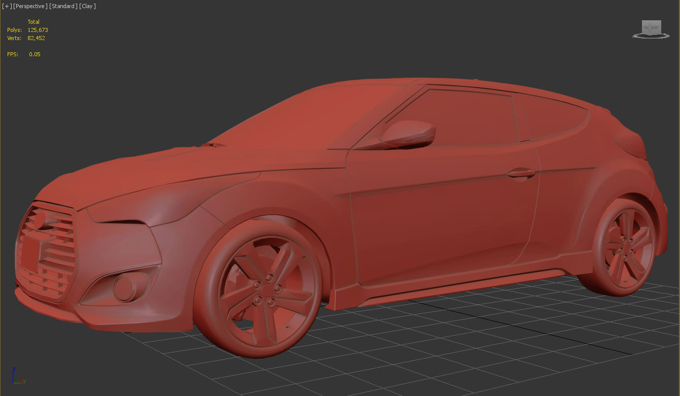 Hyundai Veloster Turbo R Spec - 3D Model by AlphaGroup