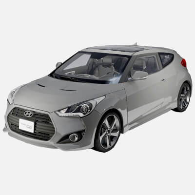 Hyundai Veloster Turbo R Spec - 3D Model by AlphaGroup