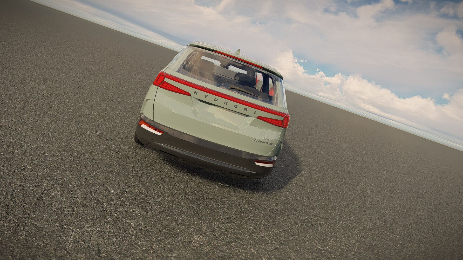 Hyundai Custo Mpv - 3D Model by AlphaGroup