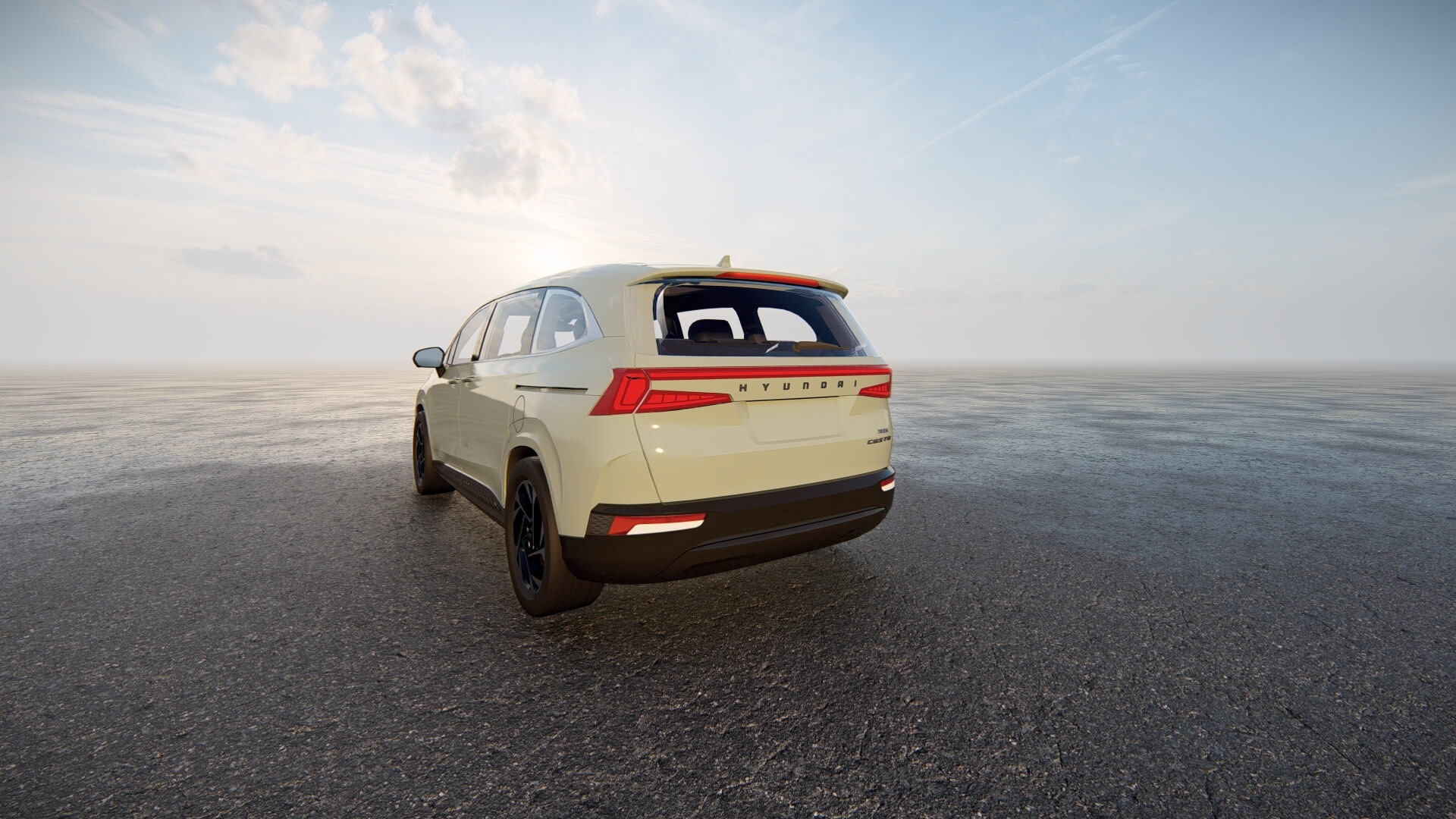 Hyundai Custo Mpv - 3D Model by AlphaGroup