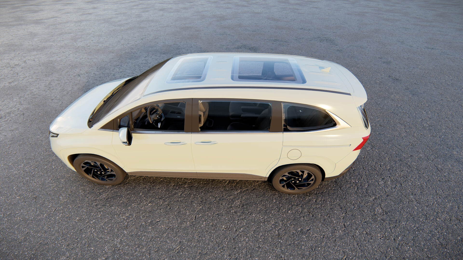 Hyundai Custo Mpv - 3D Model by AlphaGroup