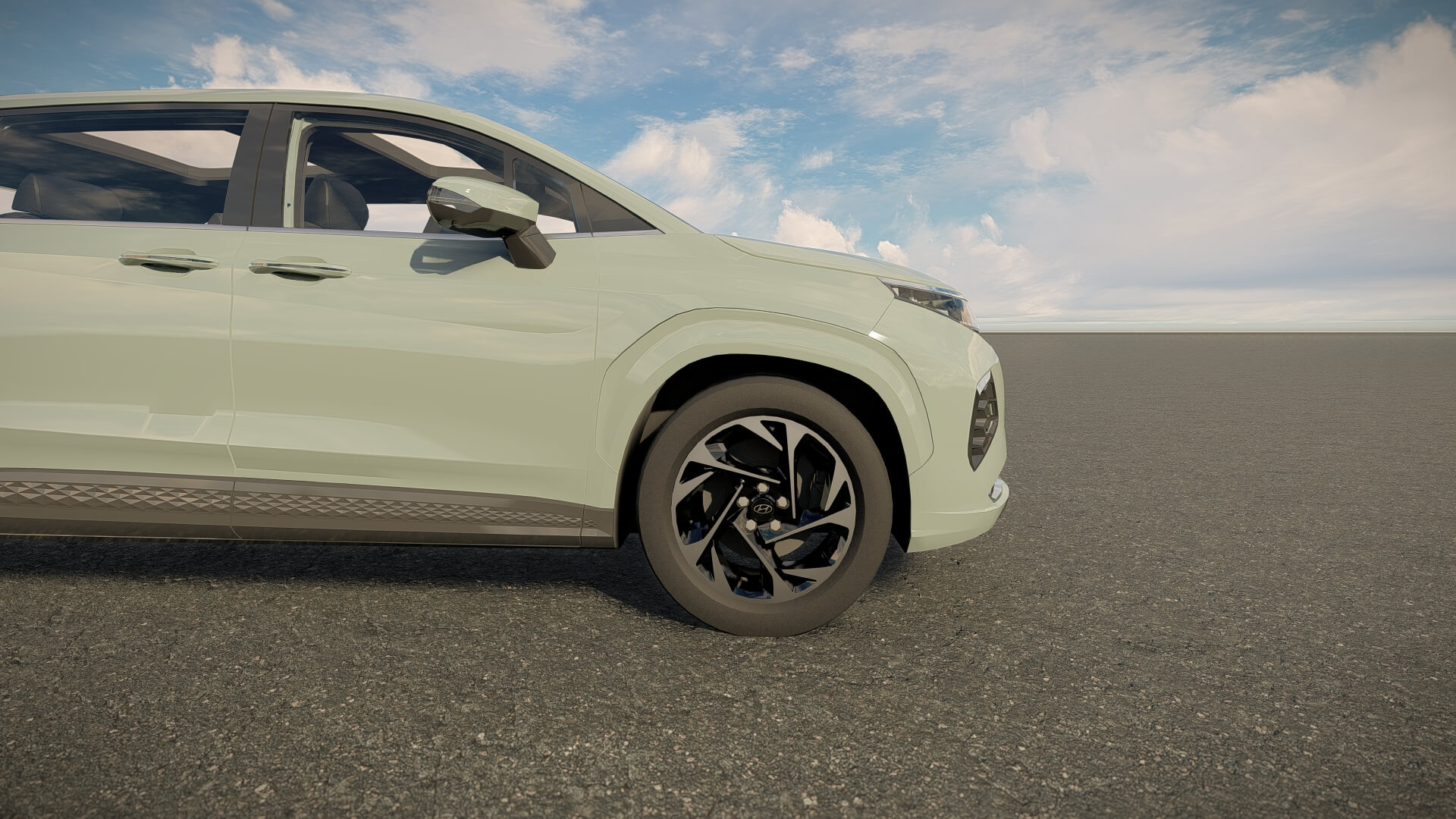Hyundai Custo Mpv - 3D Model by AlphaGroup
