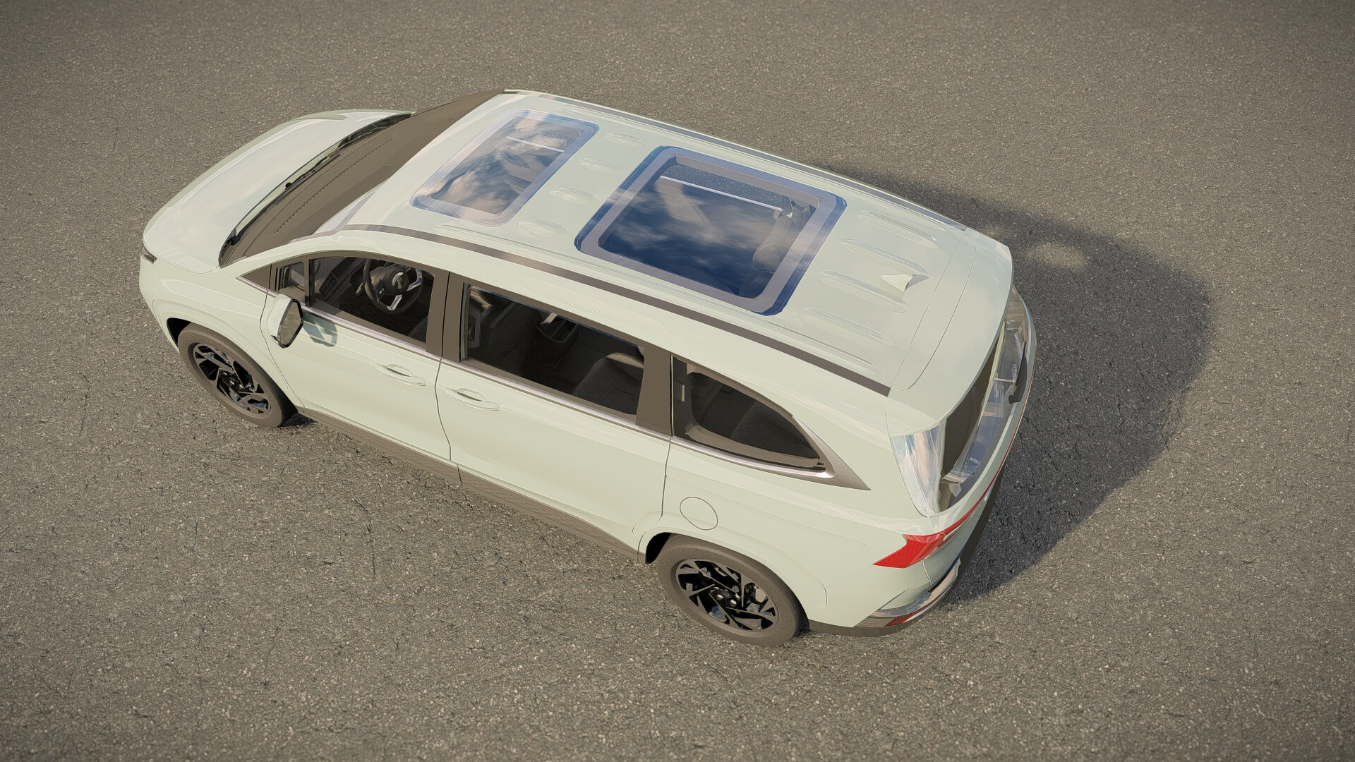 Hyundai Custo Mpv - 3D Model by AlphaGroup