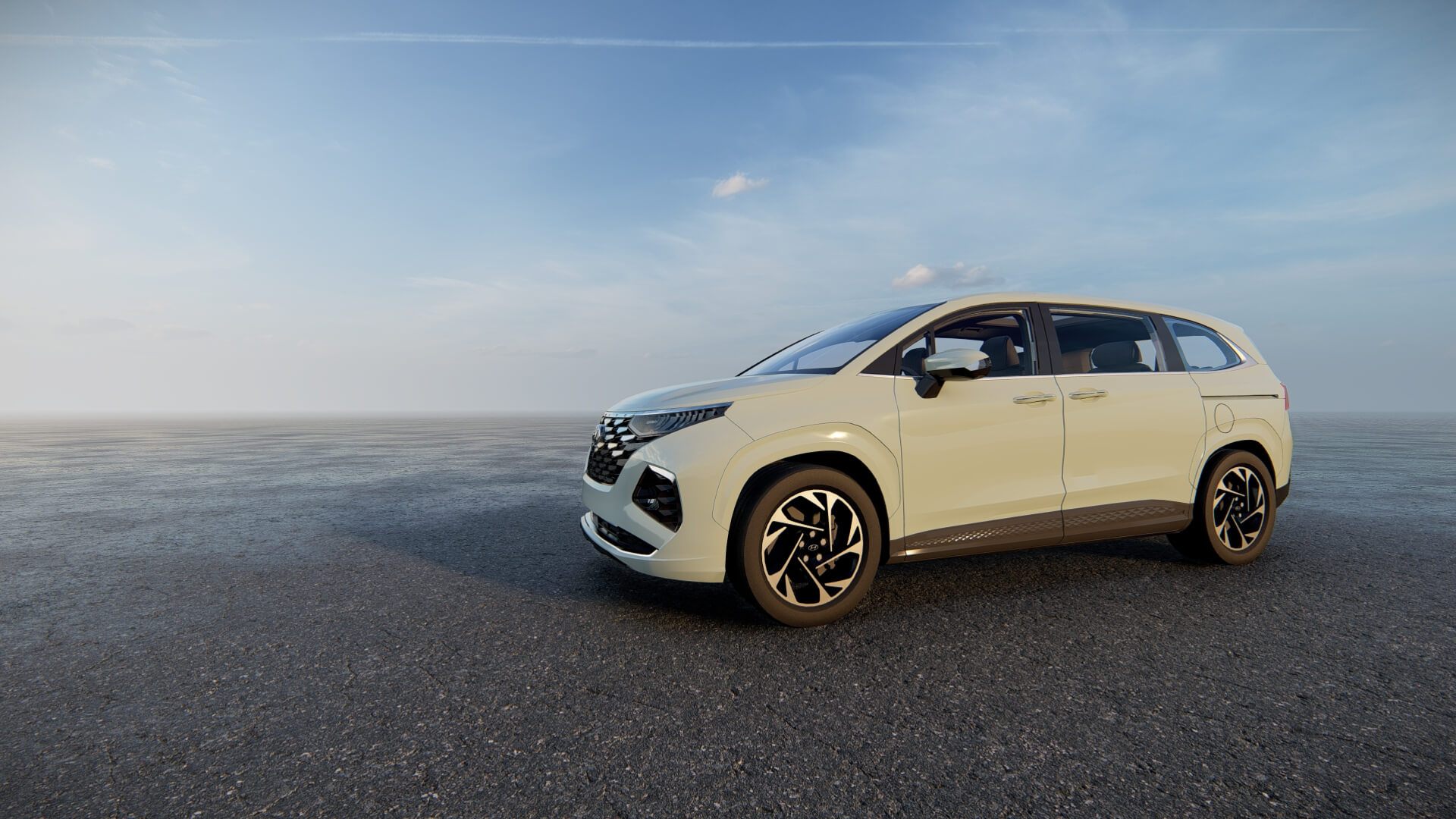 Hyundai Custo Mpv - 3D Model by AlphaGroup