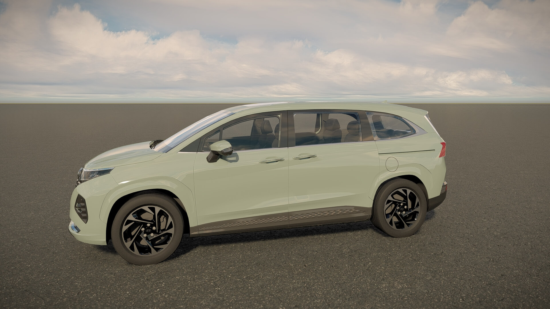 Hyundai Custo Mpv - 3D Model by AlphaGroup