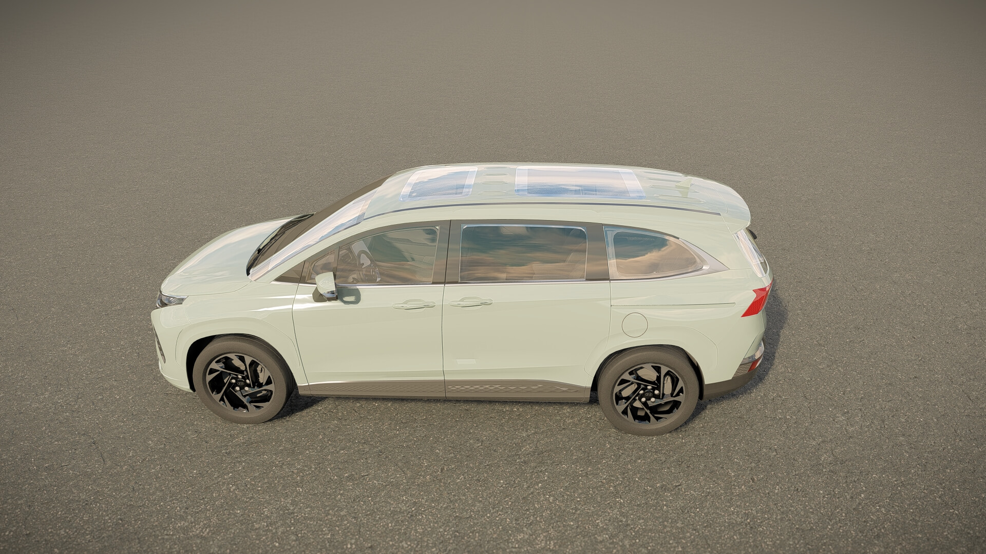 Hyundai Custo Mpv - 3D Model by AlphaGroup