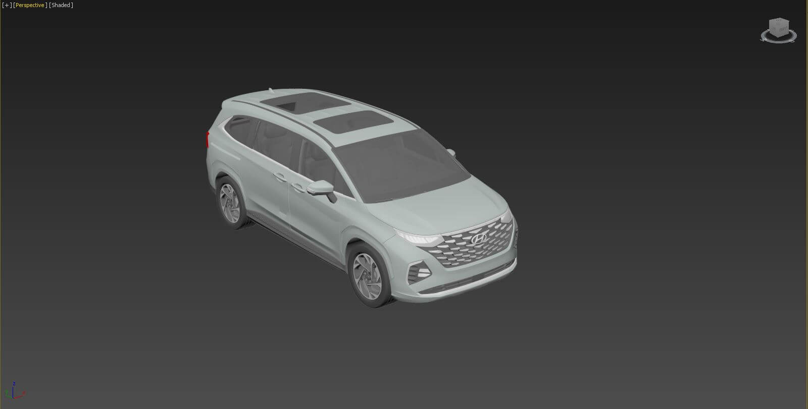 Hyundai Custo Mpv - 3D Model by AlphaGroup