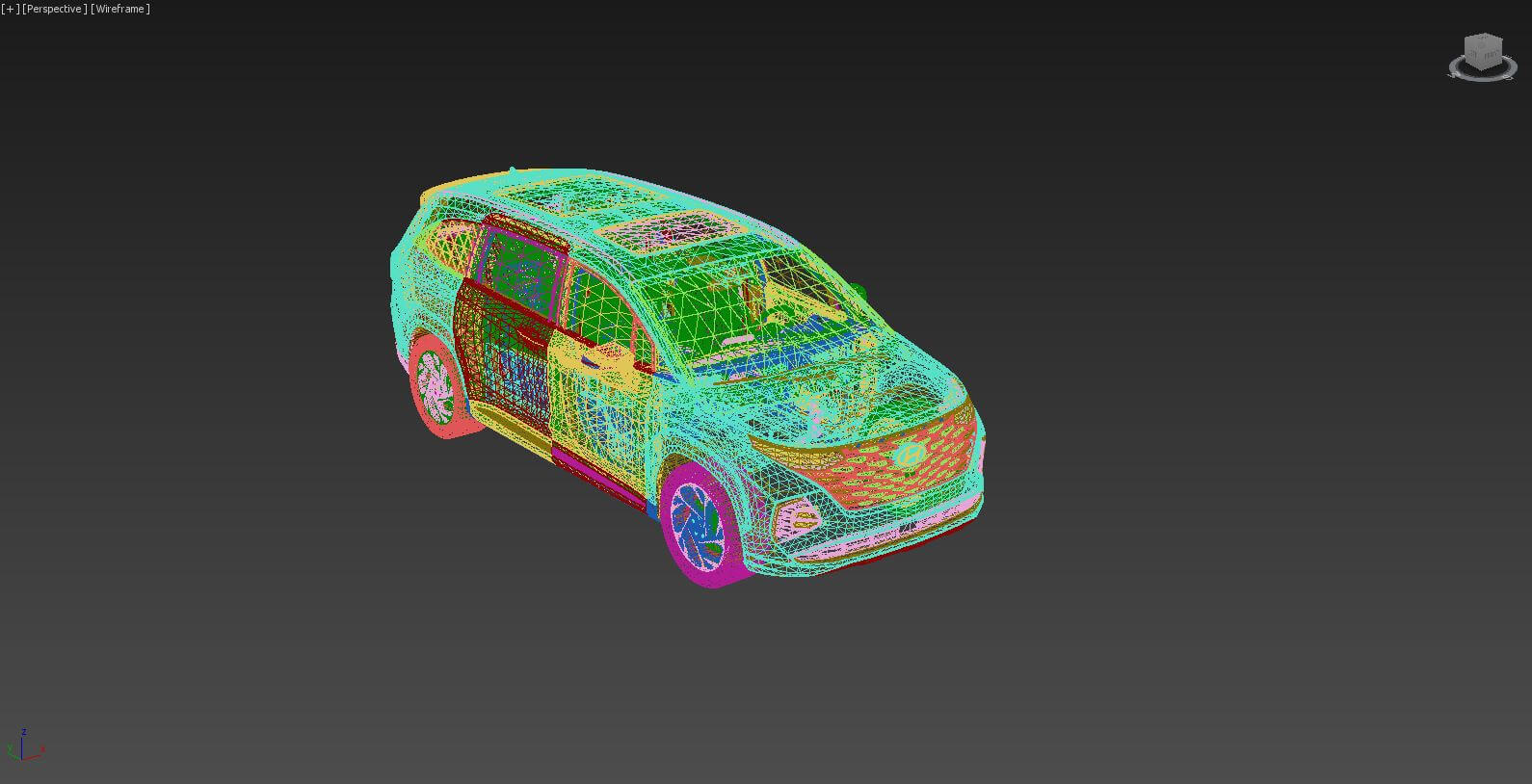 Hyundai Custo Mpv - 3D Model by AlphaGroup