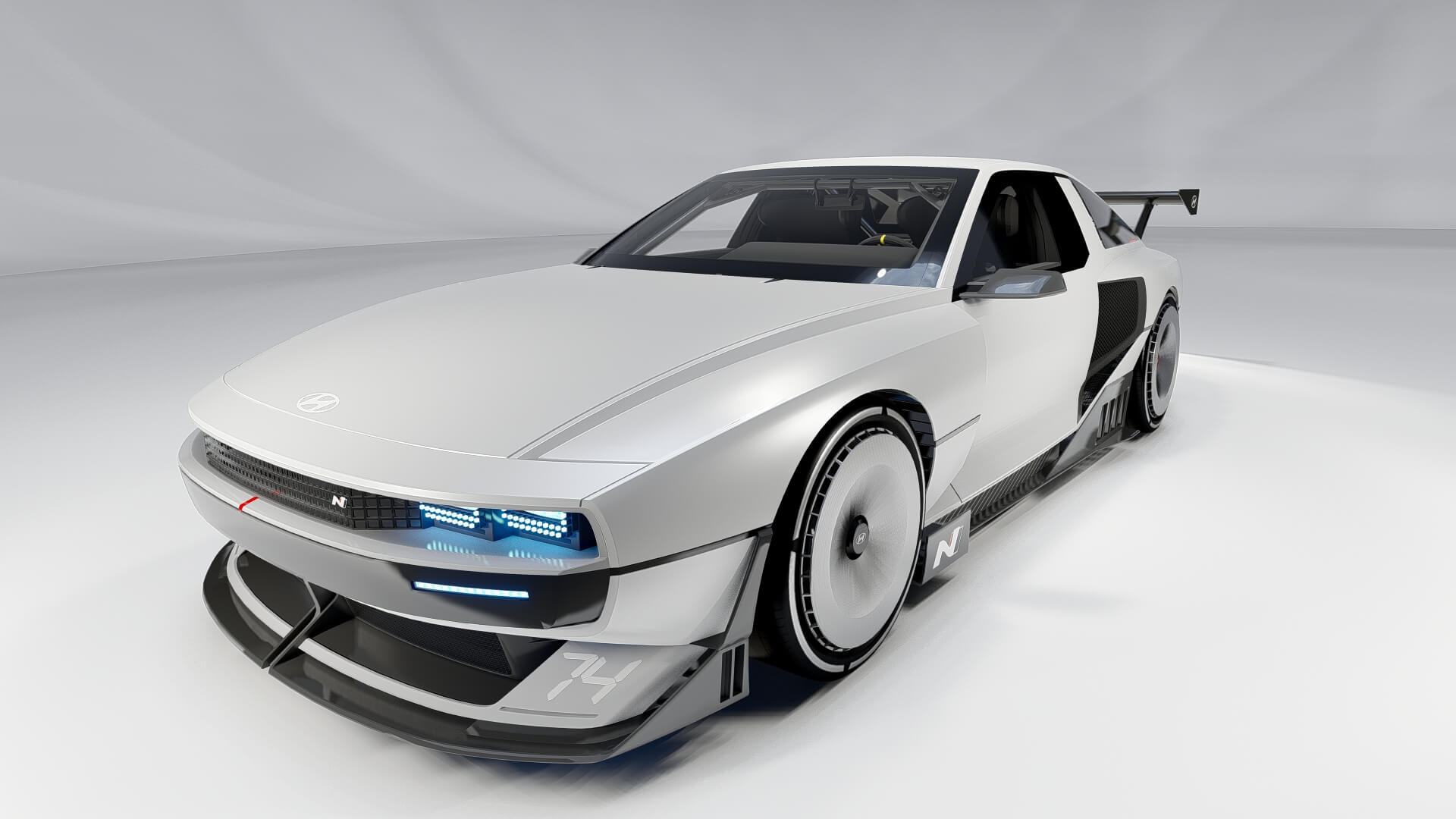 Hyundai N Vision 74 Concept - 3D Model by AlphaGroup