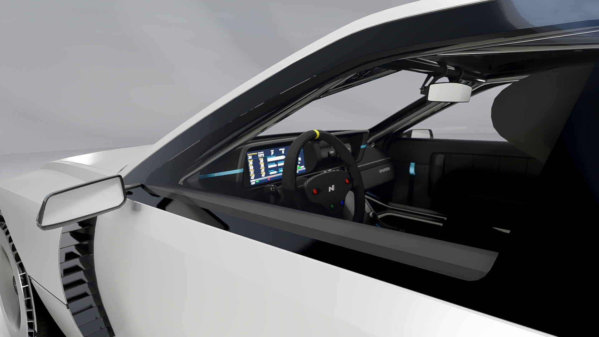 Hyundai N Vision 74 Concept - 3D Model by AlphaGroup