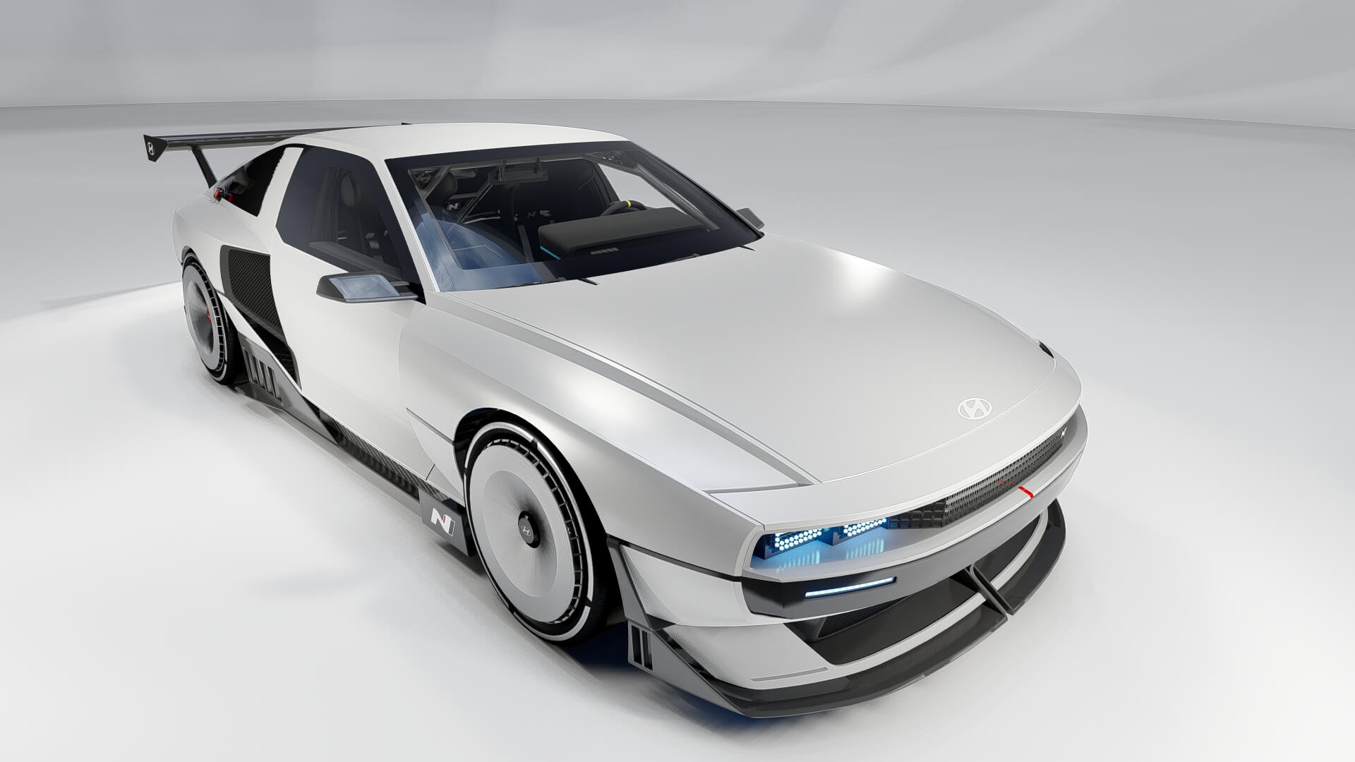 Hyundai N Vision 74 Concept - 3D Model by AlphaGroup