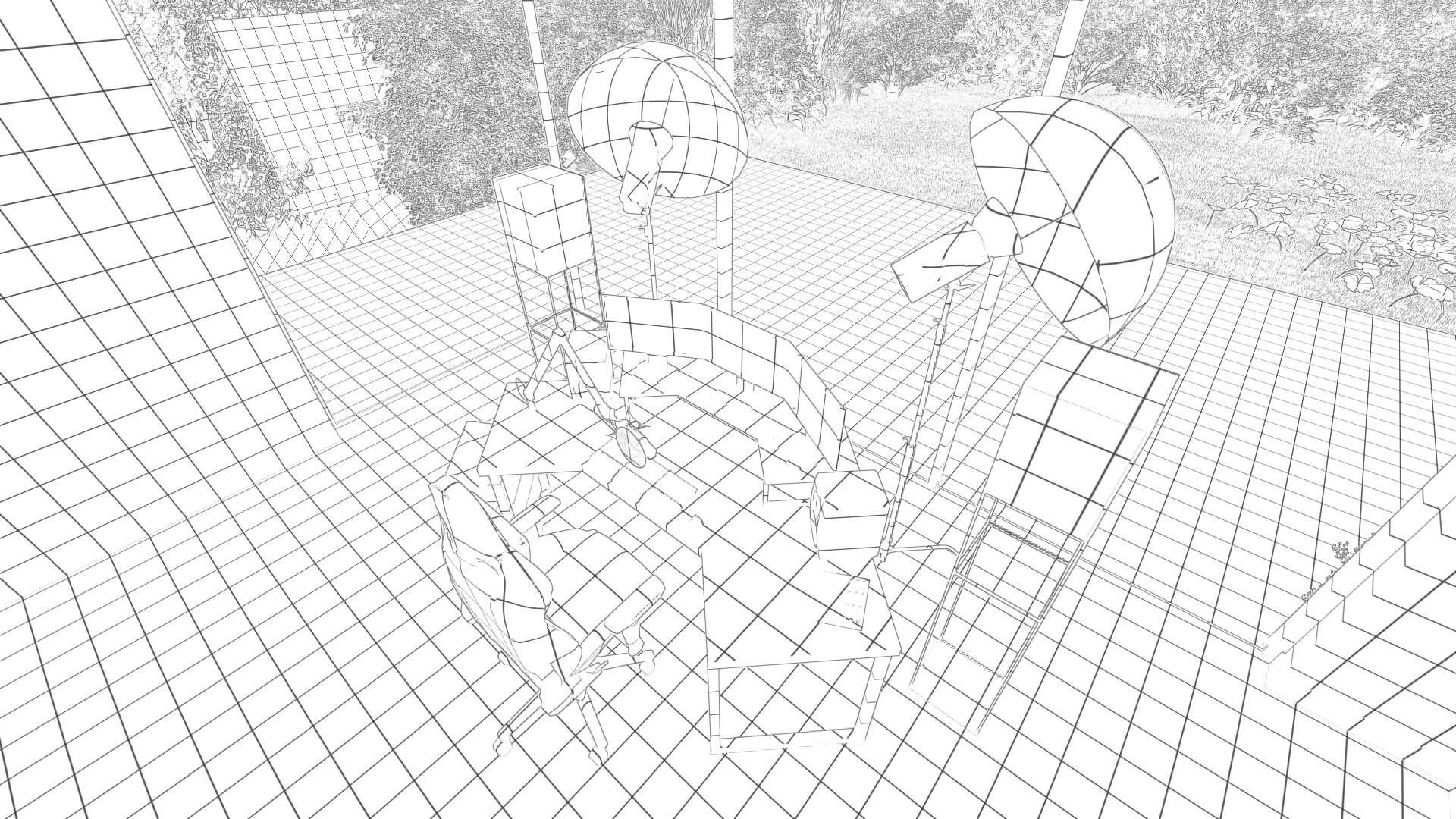 Influencer Desk Setup - 3D Model by AlphaGroup