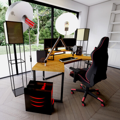 3D Models | Interiors | Desktop Computers | RenderHub