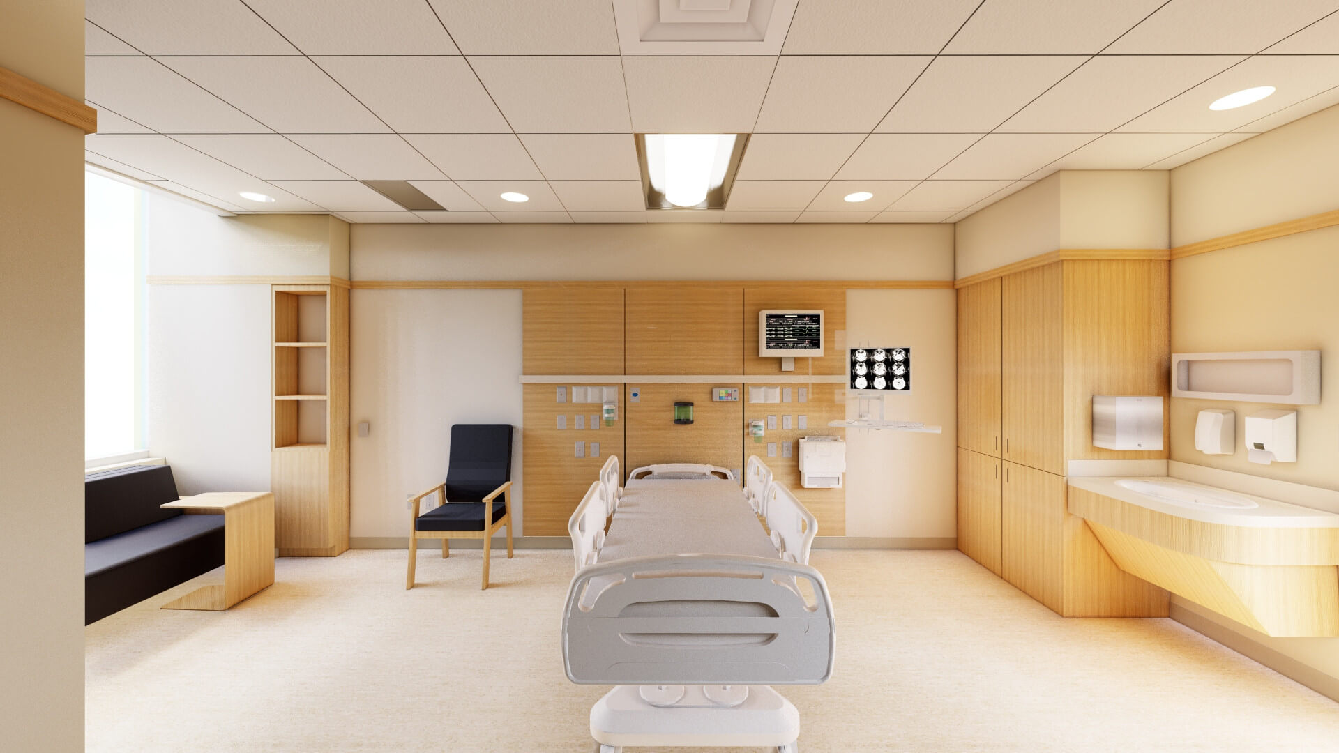 Intensive Care Room - 3D Model by AlphaGroup