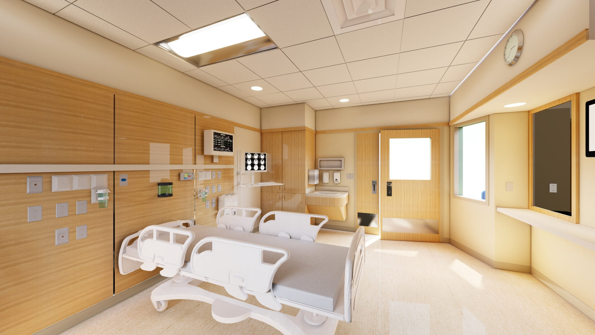 Intensive Care Room - 3D Model by AlphaGroup